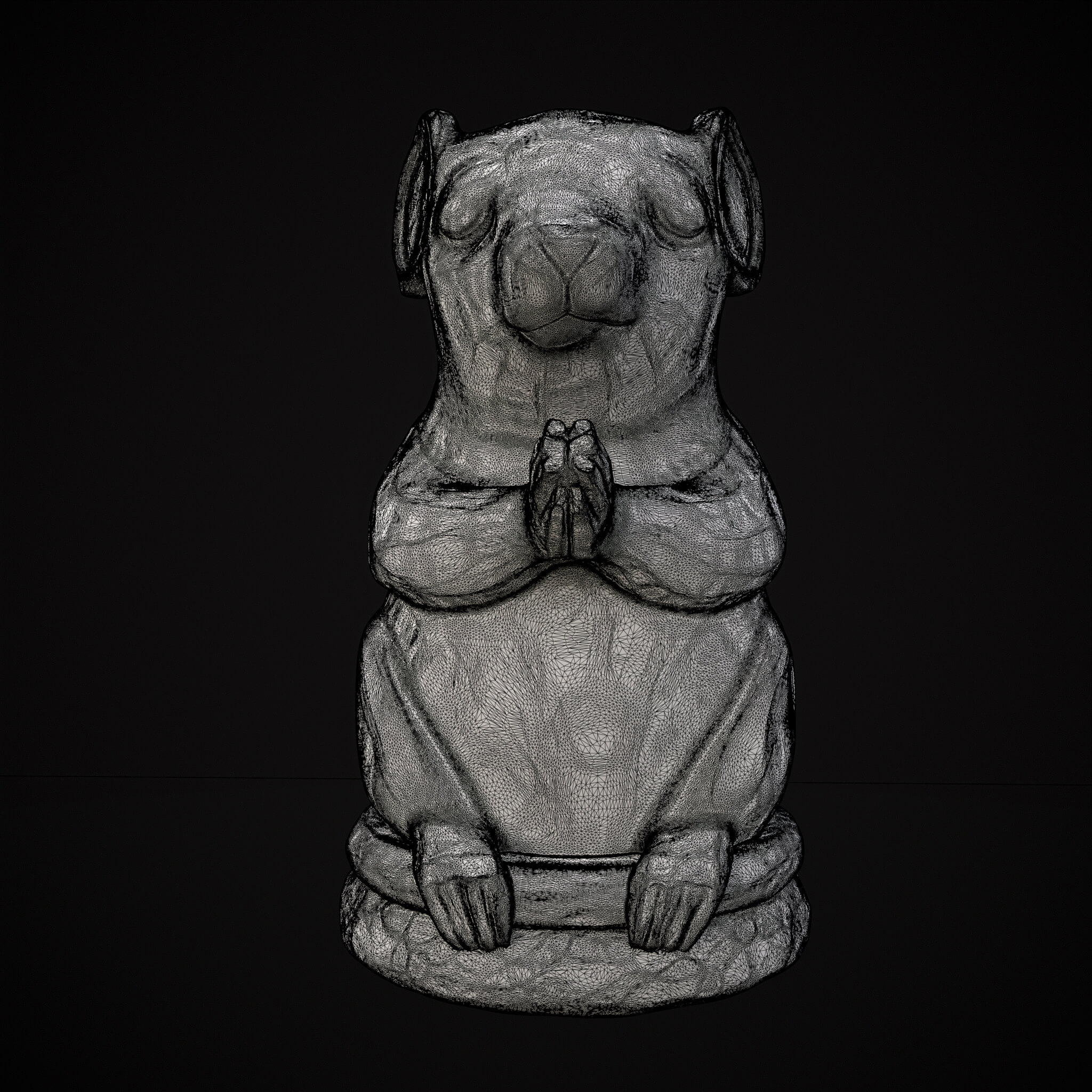 Praying Mouse - 3D Model by Get Dead Entertainment