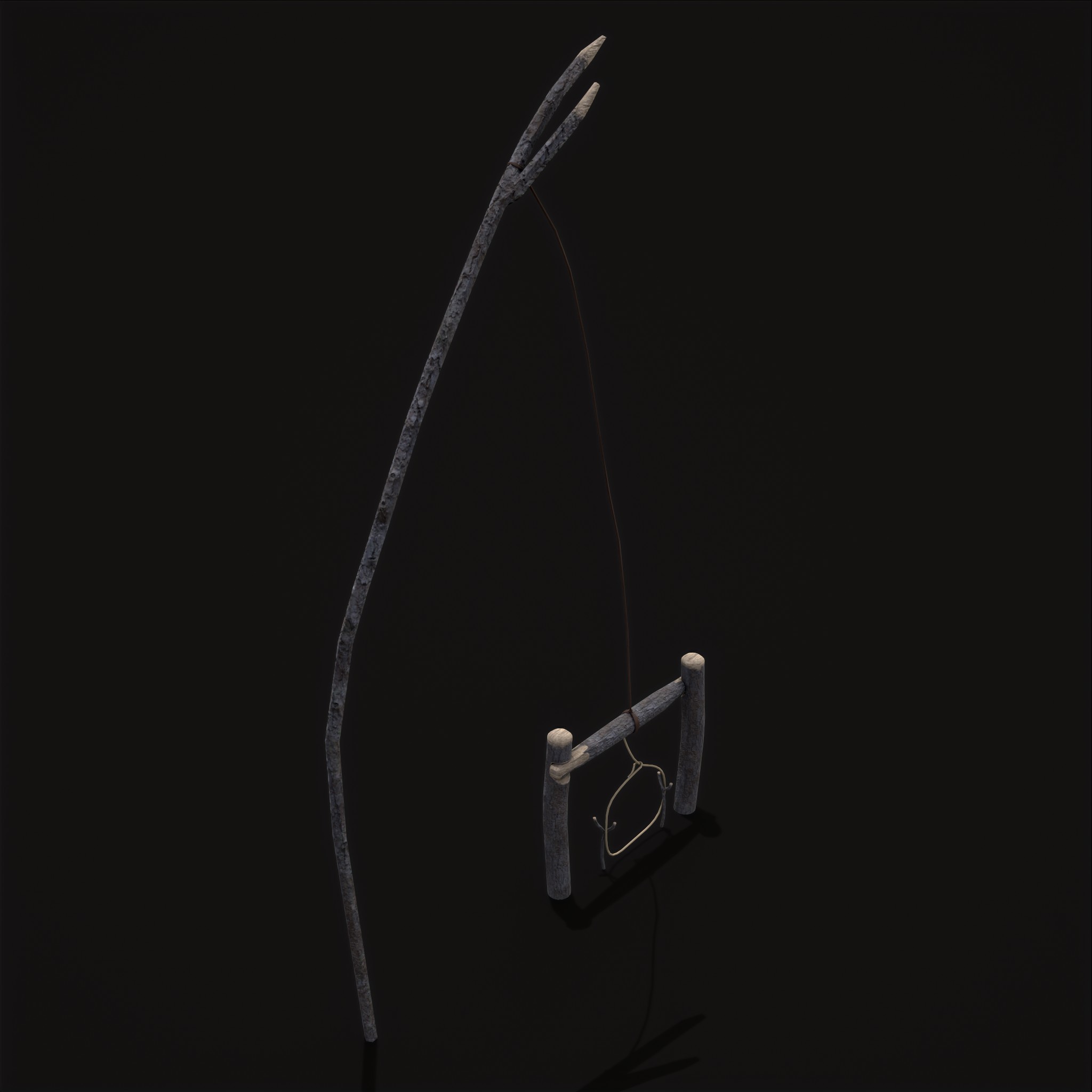 Primitive Rabbit Spring Snare - 3D Model by Get Dead Entertainment