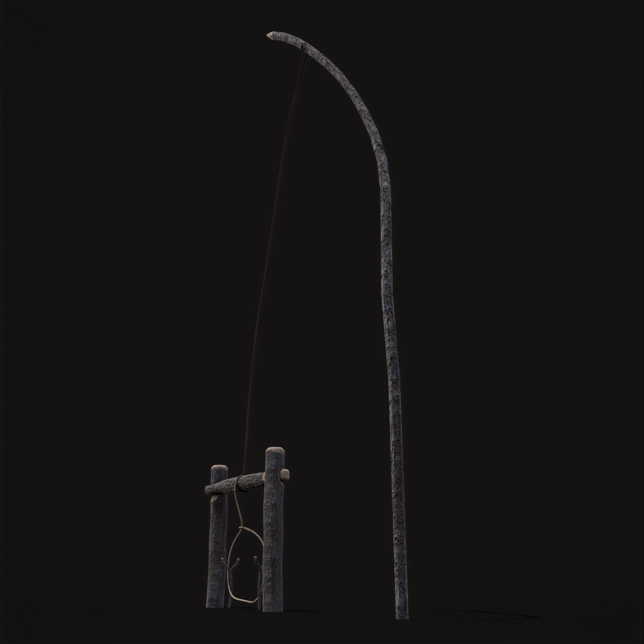Primitive Rabbit Spring Snare - 3D Model by Get Dead Entertainment