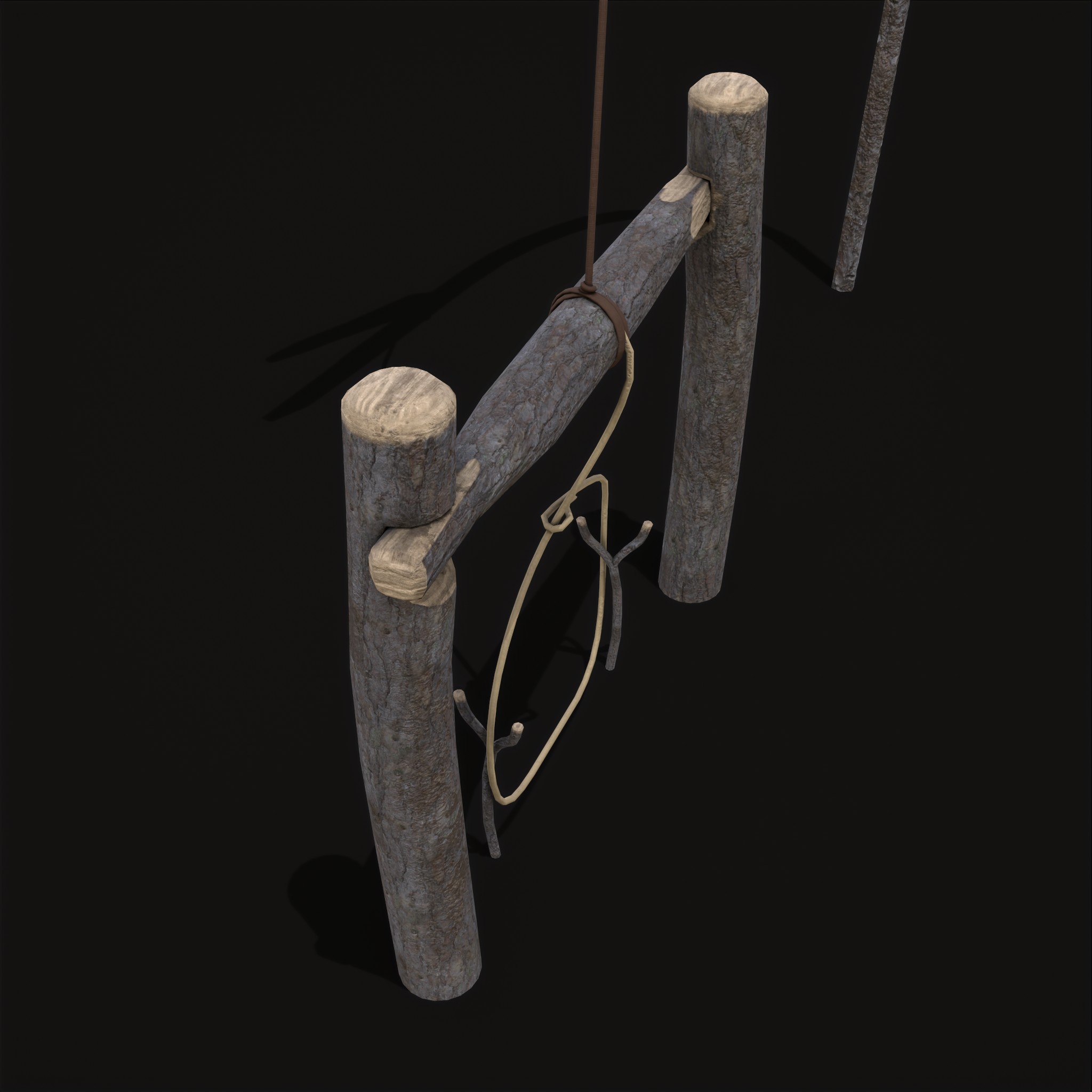 Primitive Rabbit Spring Snare - 3D Model by Get Dead Entertainment