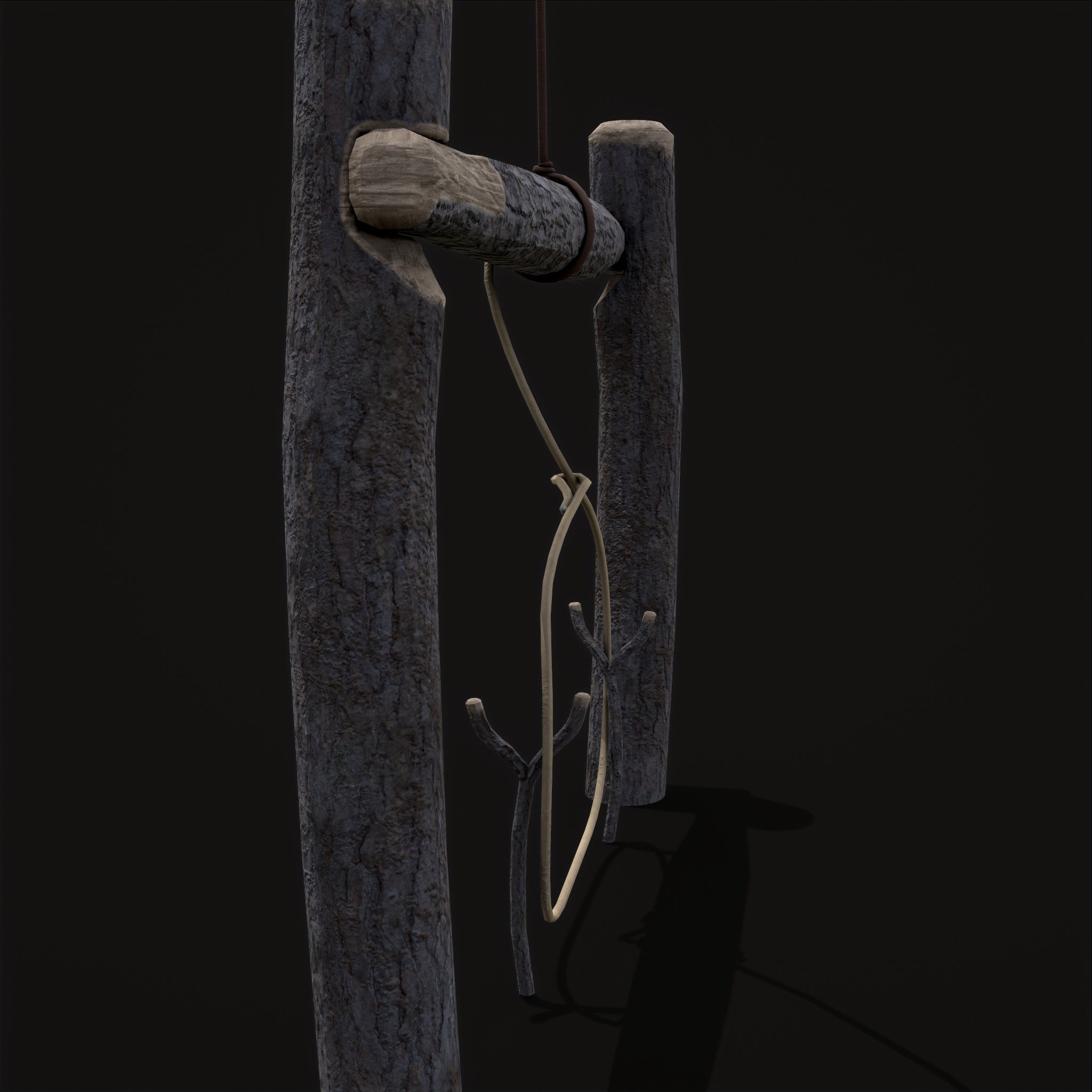 Primitive Rabbit Spring Snare - 3D Model by Get Dead Entertainment