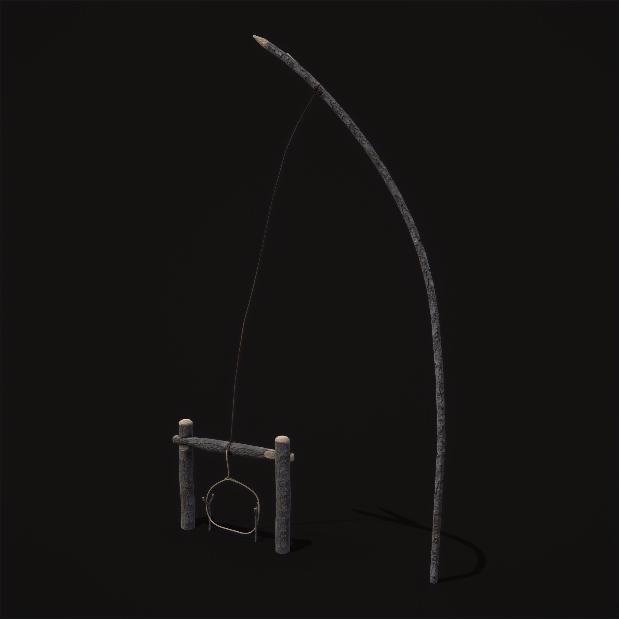 Primitive Rabbit Spring Snare - 3D Model by Get Dead Entertainment