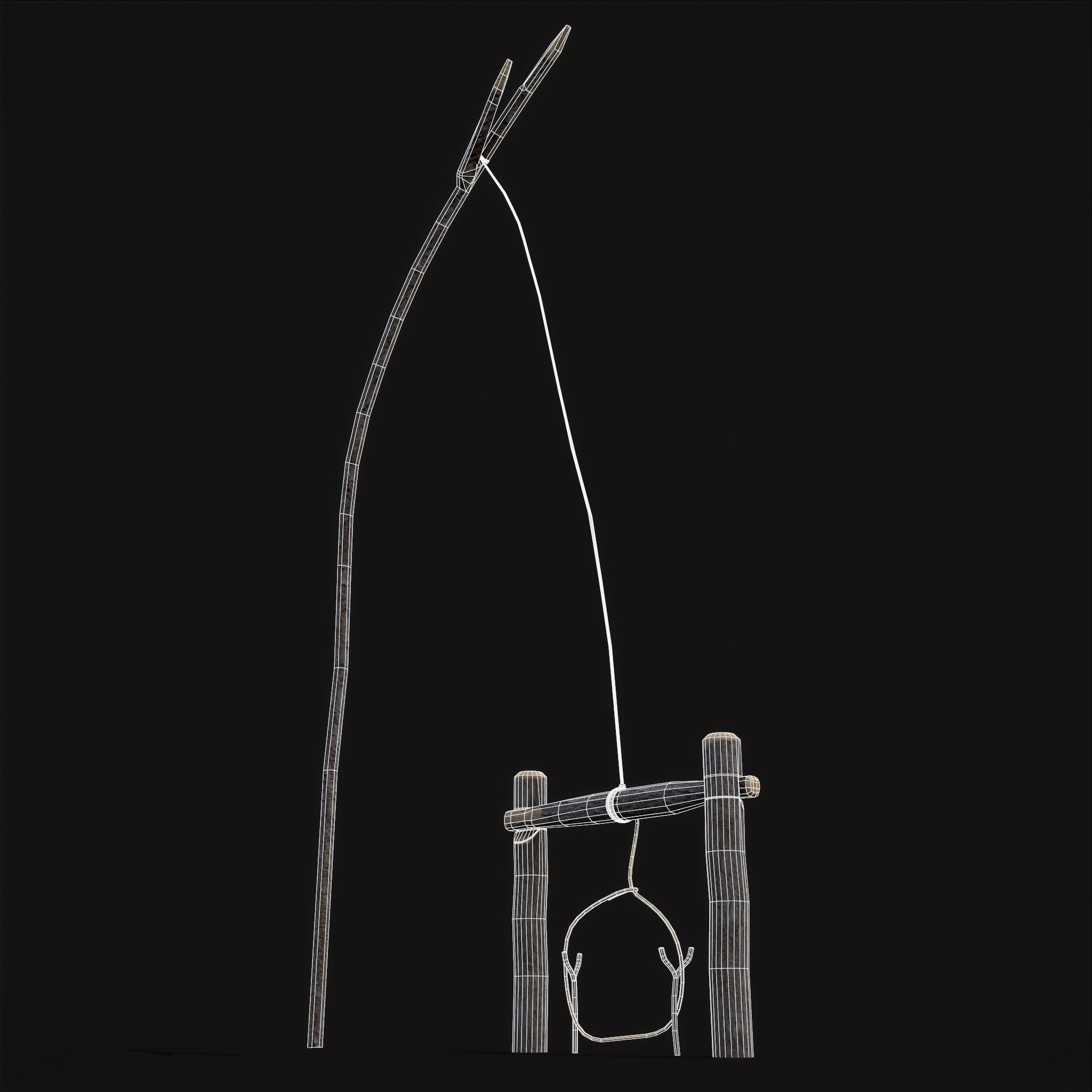 Primitive Rabbit Spring Snare - 3D Model by Get Dead Entertainment