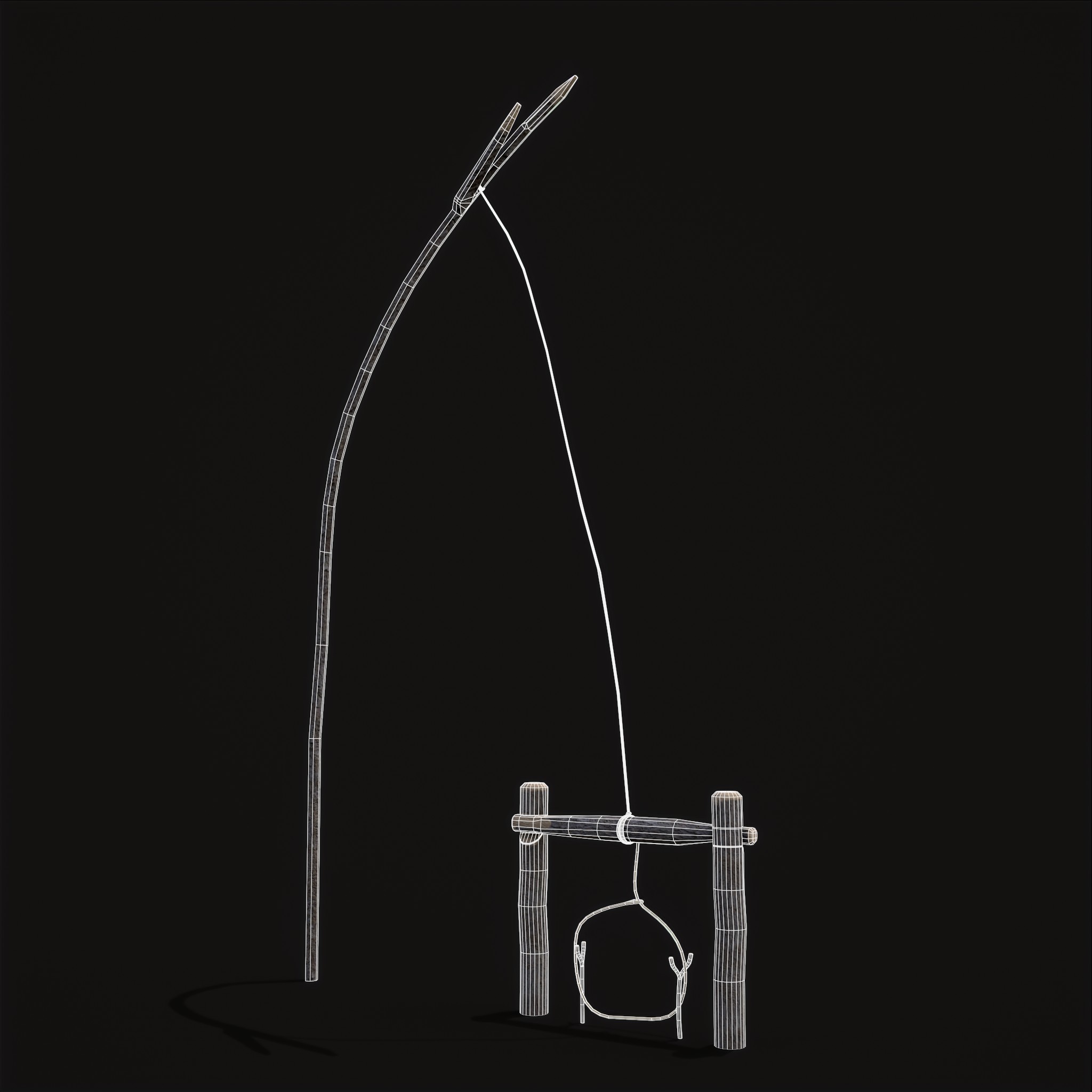 Primitive Rabbit Spring Snare - 3D Model by Get Dead Entertainment