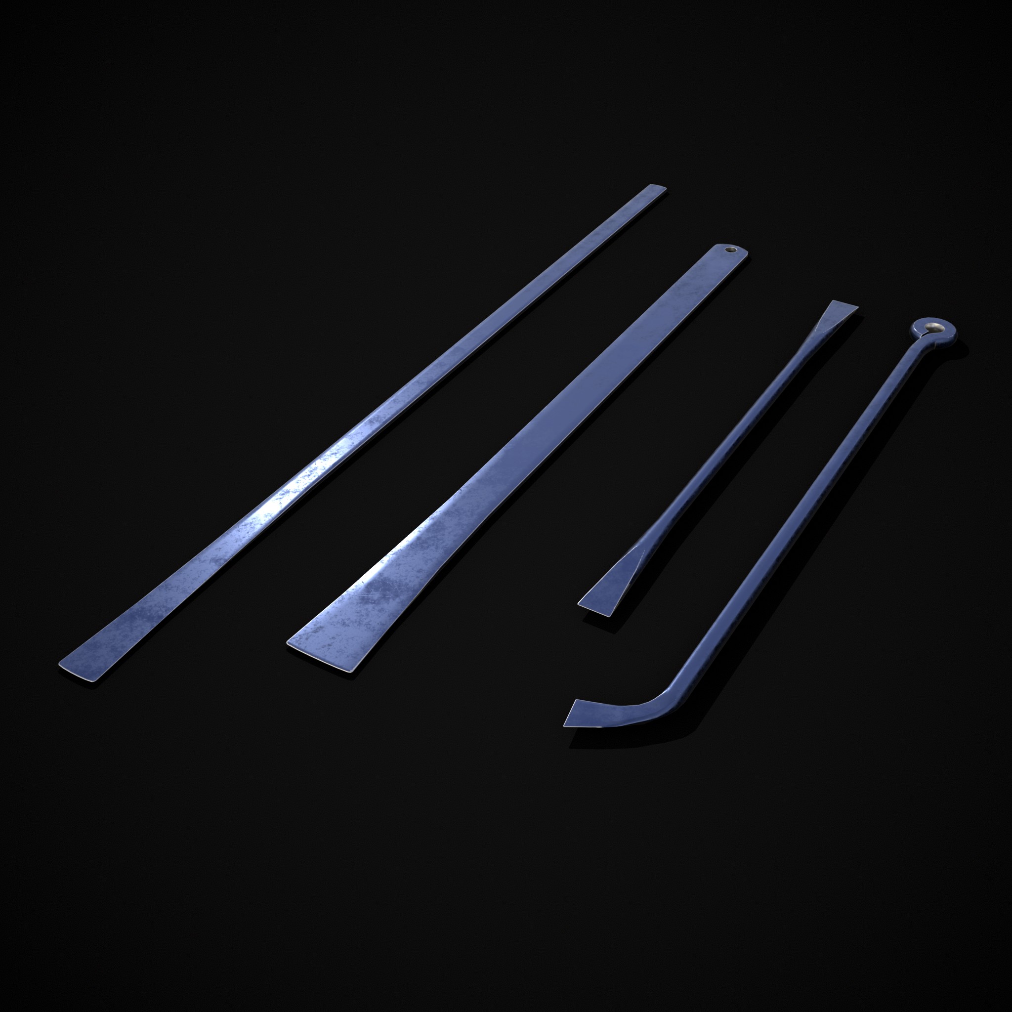 Pry Bars - 3D Model by Get Dead Entertainment