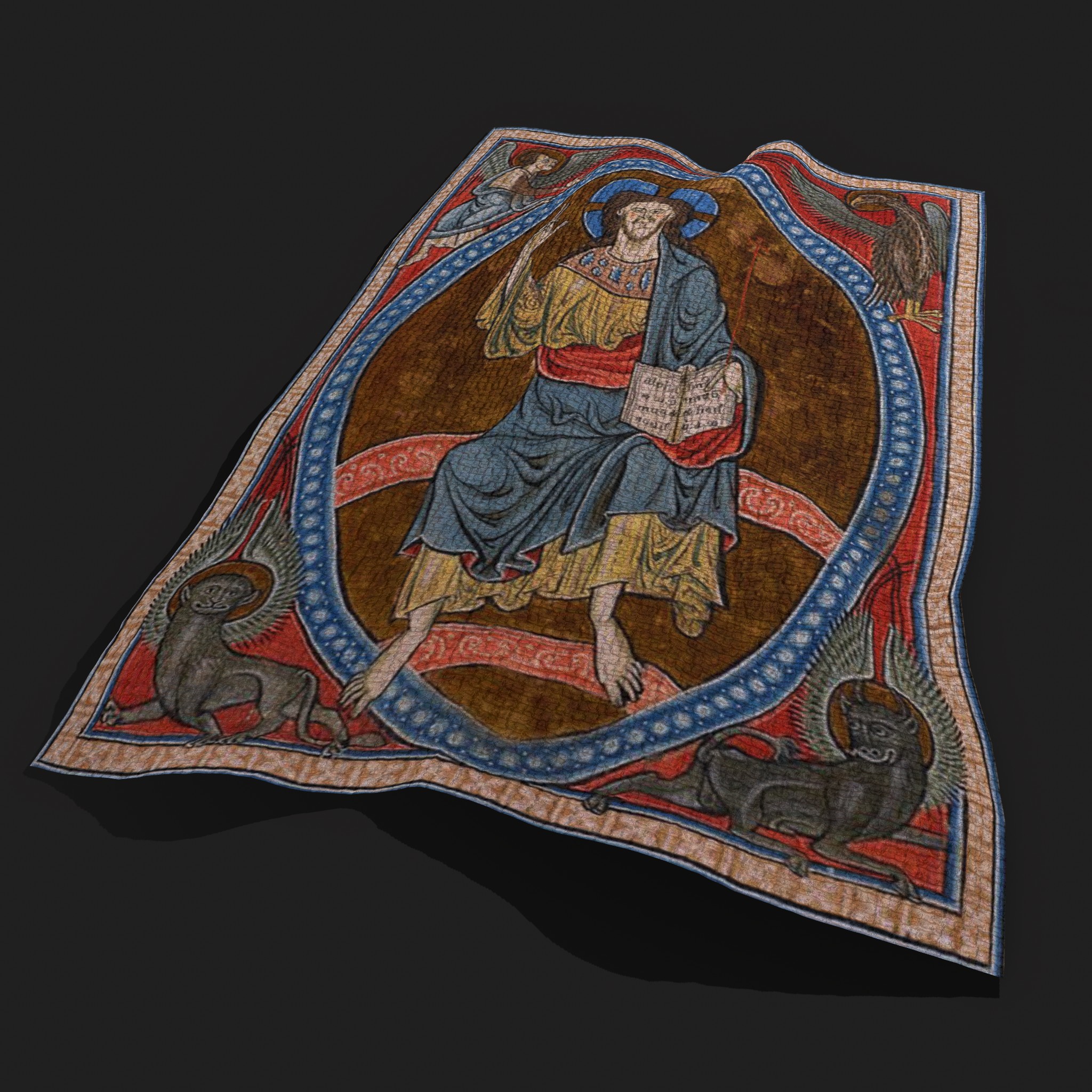 Psalter Tapestry - 3D Model by Get Dead Entertainment