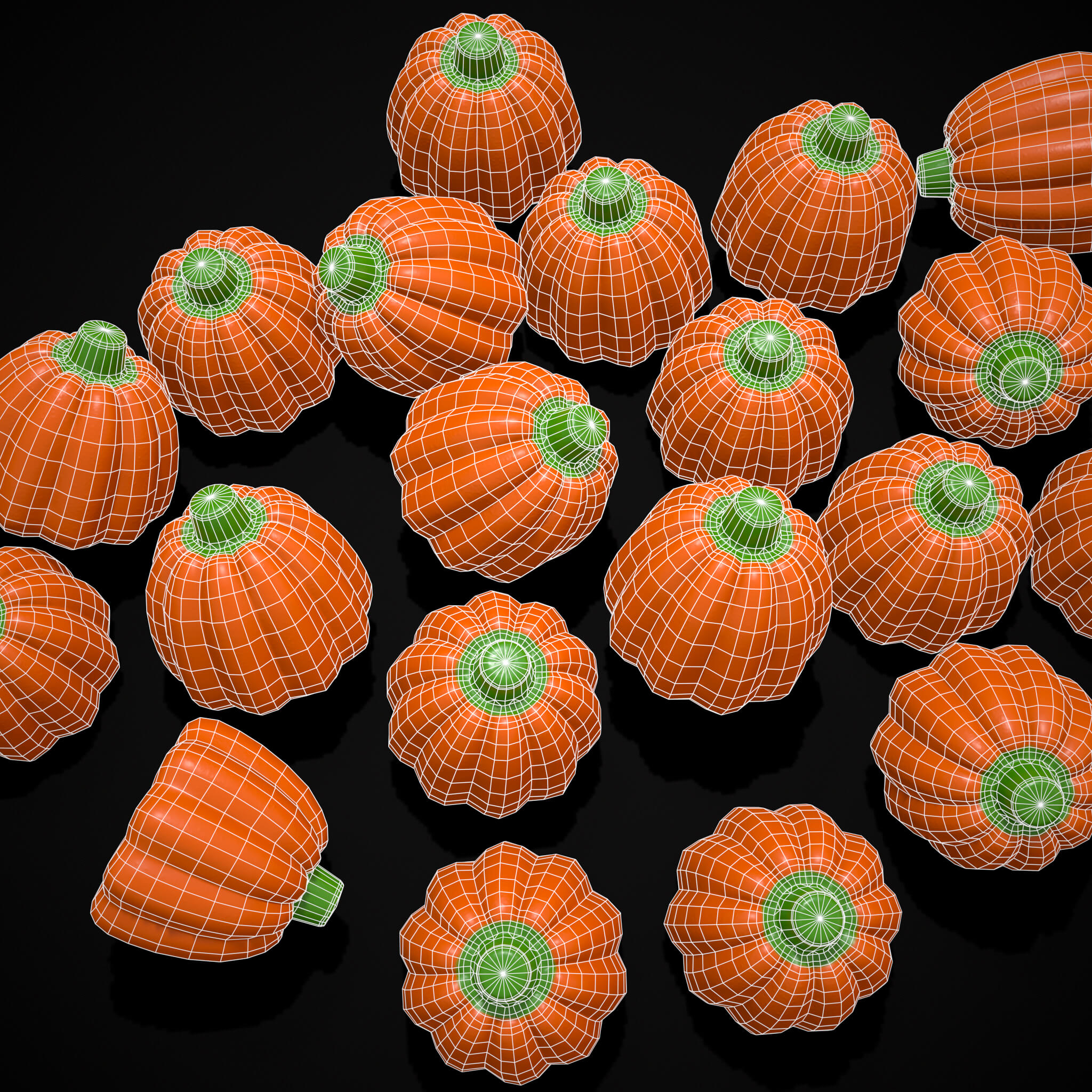 Pumpkin Candy - 3D Model by Get Dead Entertainment