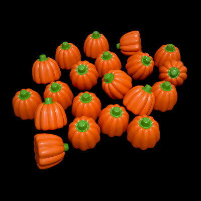 Halloween Candy Corn and Pumpkins - 3D Model by Get Dead Entertainment