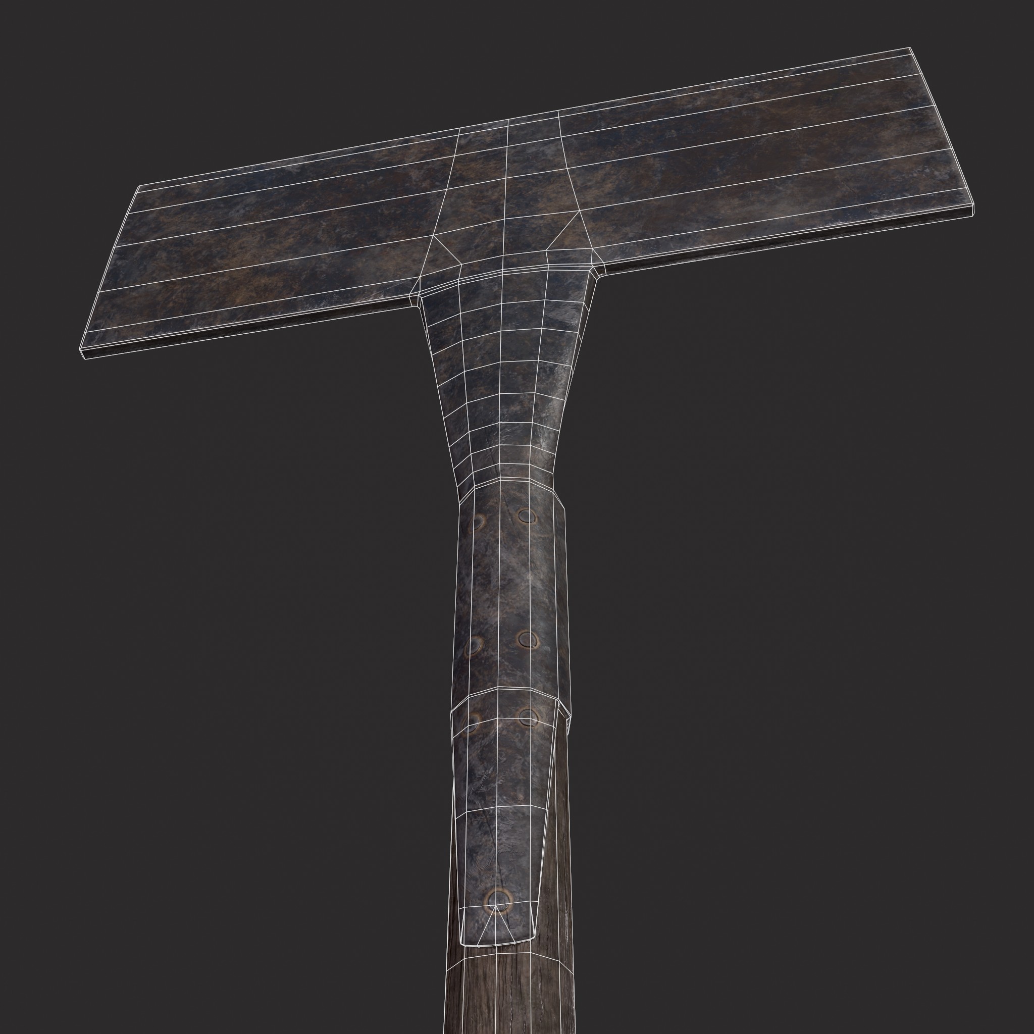 Push Hoe - 3D Model by Get Dead Entertainment