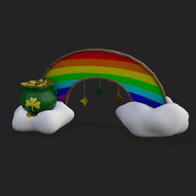 Rainbow Toy Model by Get Dead Entertainment