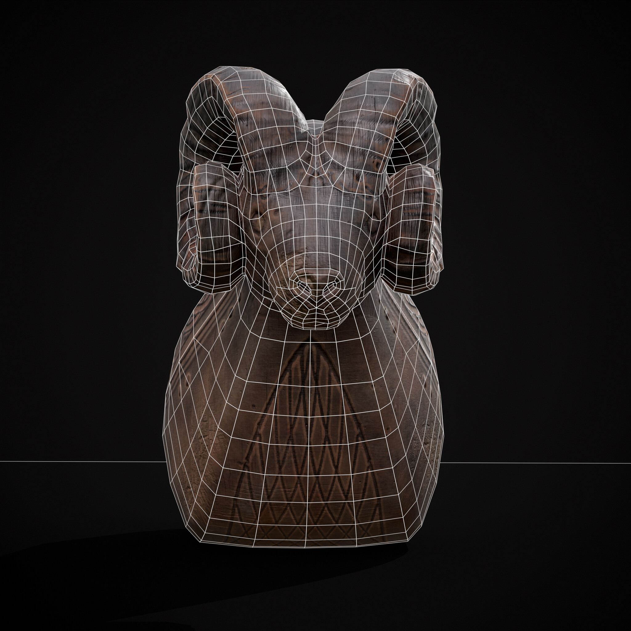 Ram Drinking Vessel - 3D Model by Get Dead Entertainment