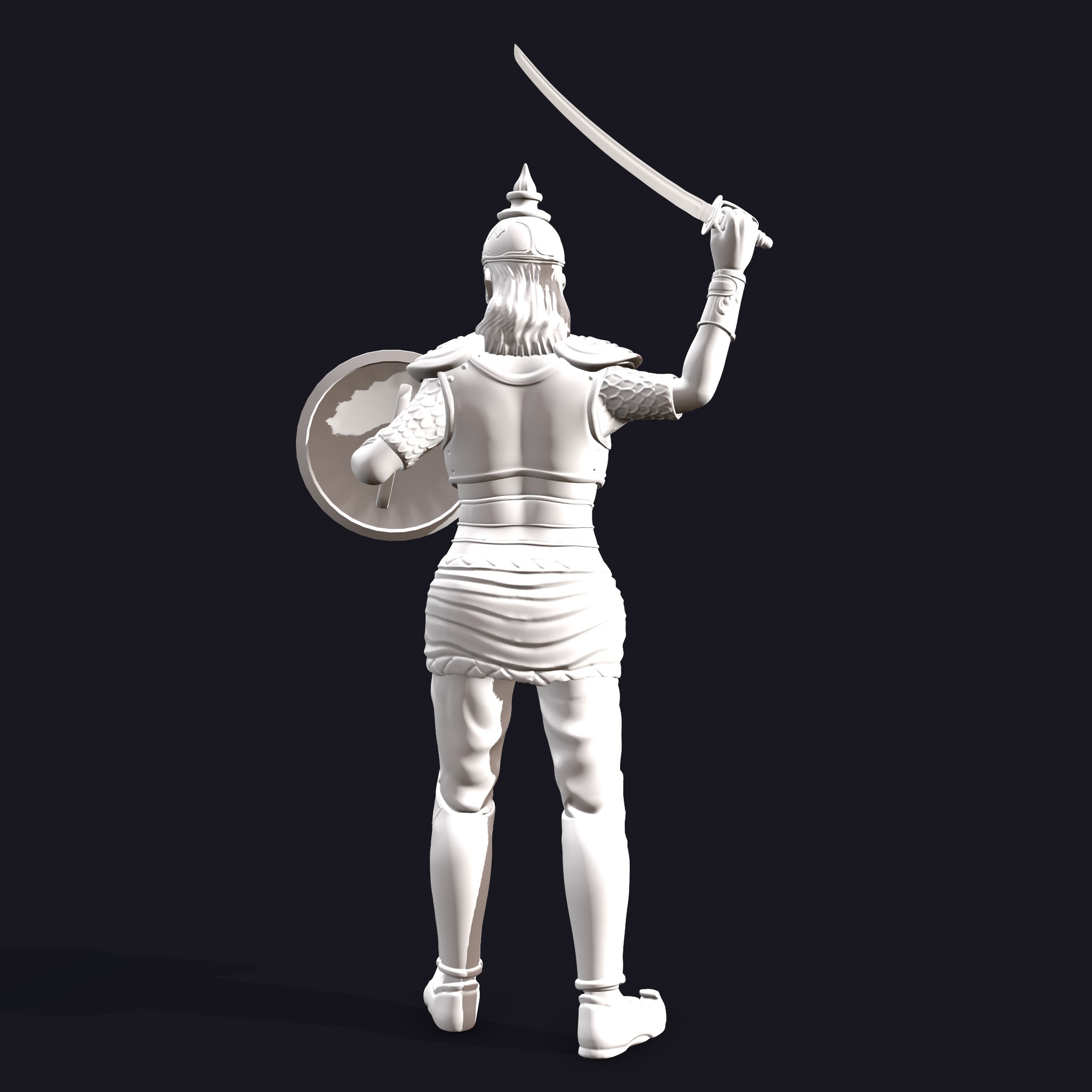 Rani Durgavati Sculpture - 3D Model by Get Dead Entertainment