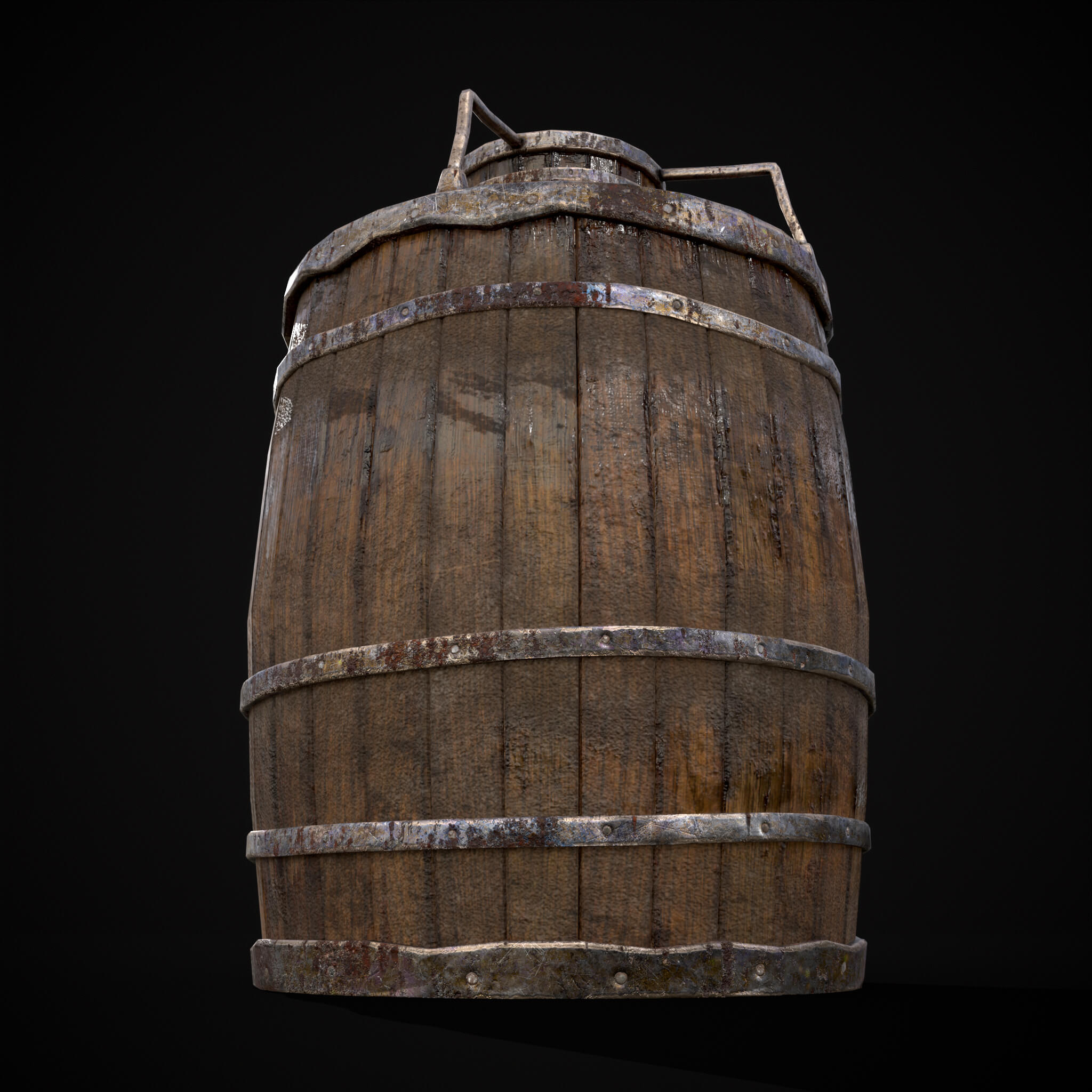 Reinforced Keg - 3D Model by Get Dead Entertainment