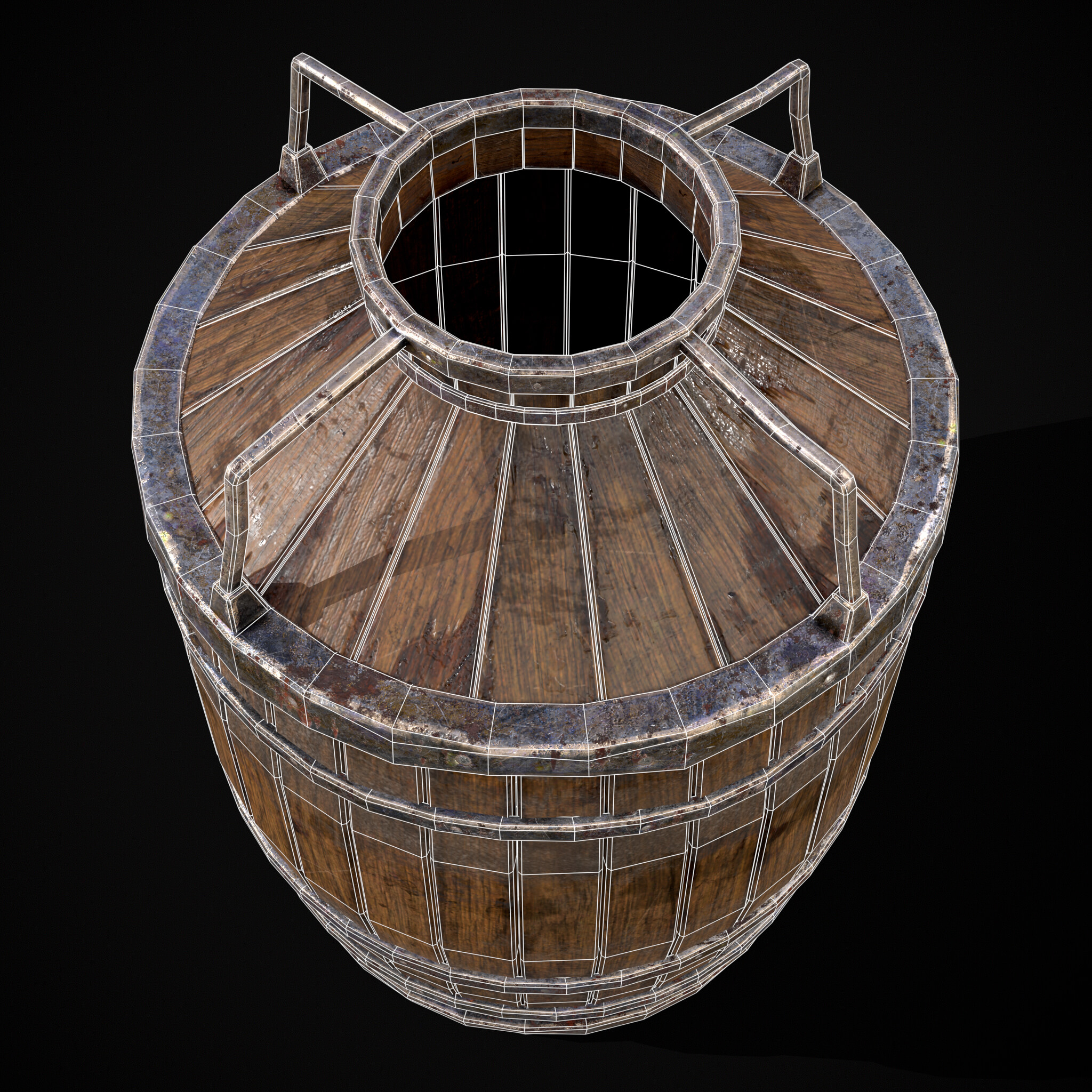 Reinforced Keg - 3D Model by Get Dead Entertainment