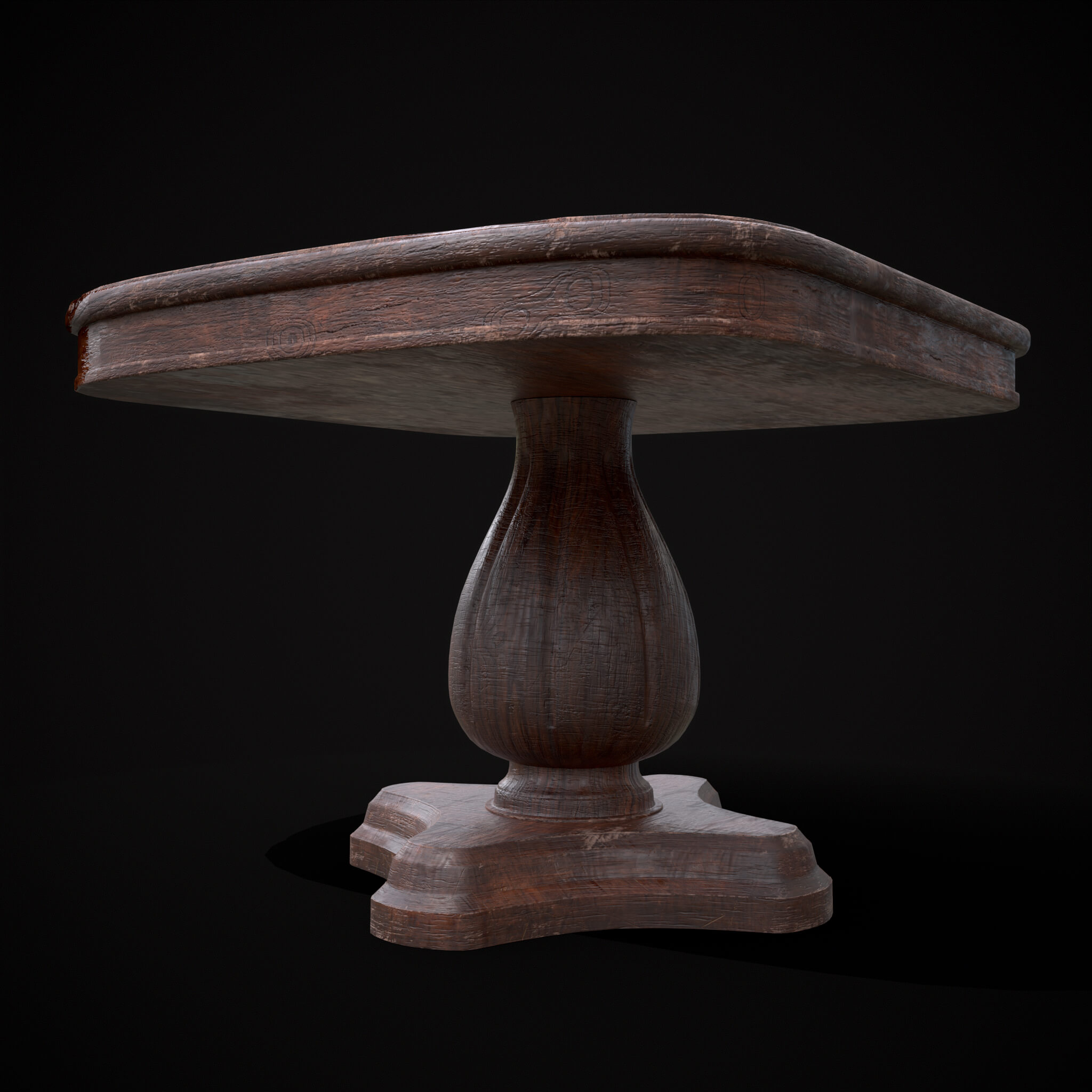 Renaissance Round Table - 3D Model by Get Dead Entertainment