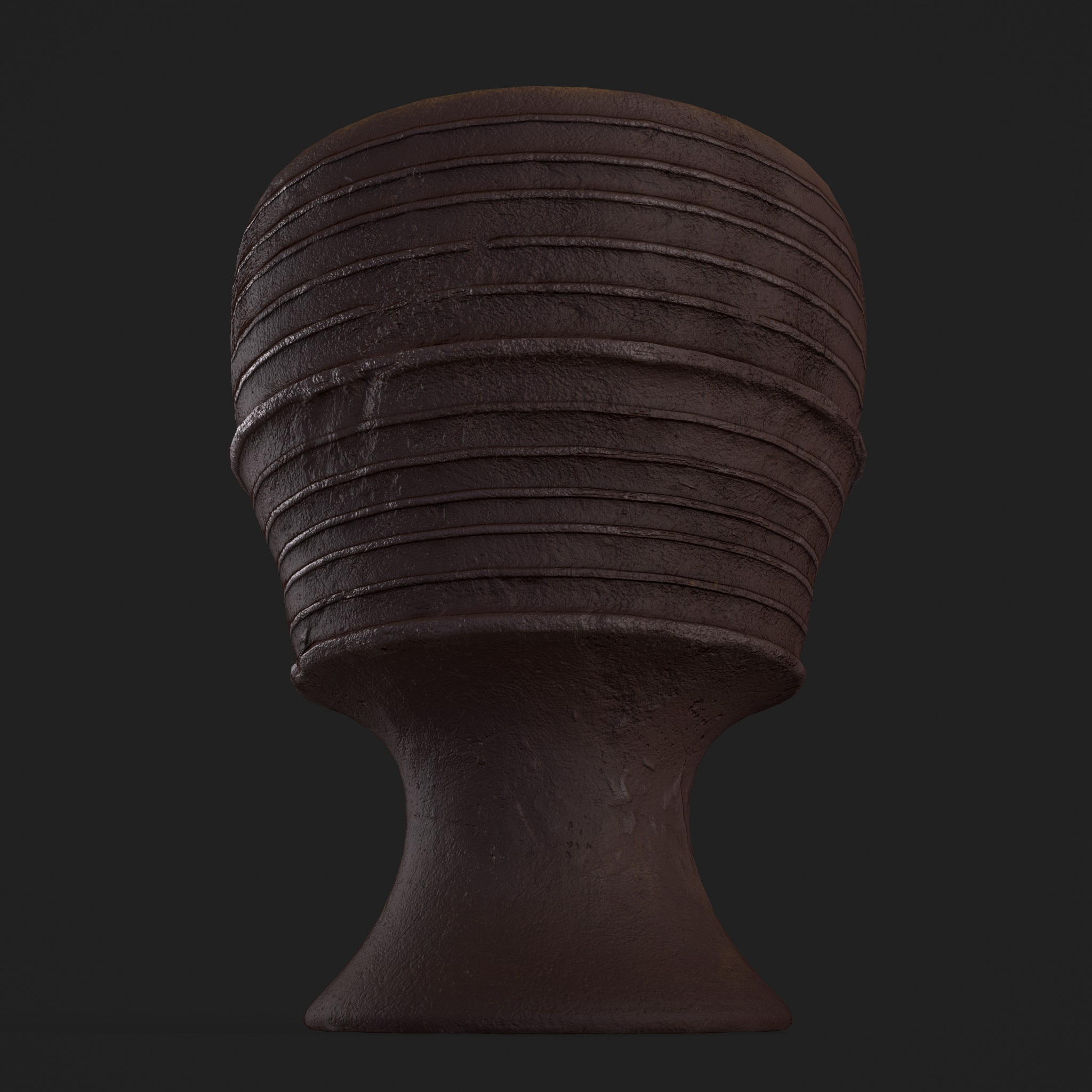 Ribbed Clay Chalice - 3D Model by Get Dead Entertainment