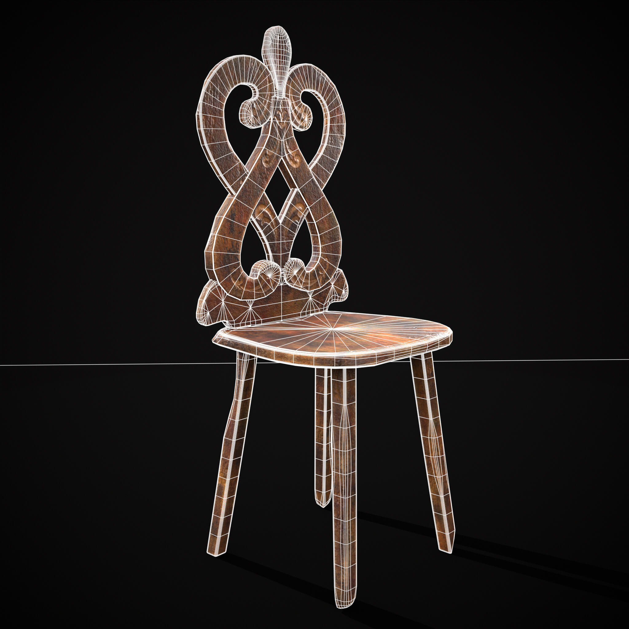 Rich Design Chair - 3D Model by Get Dead Entertainment