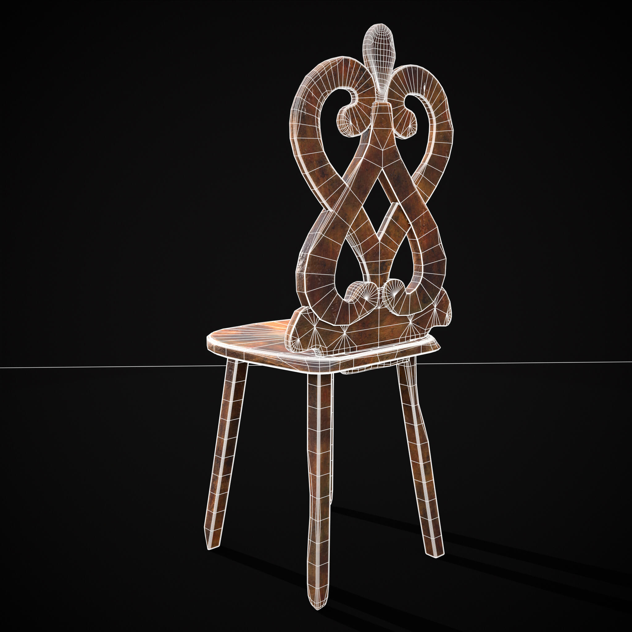 Rich Design Chair - 3D Model by Get Dead Entertainment