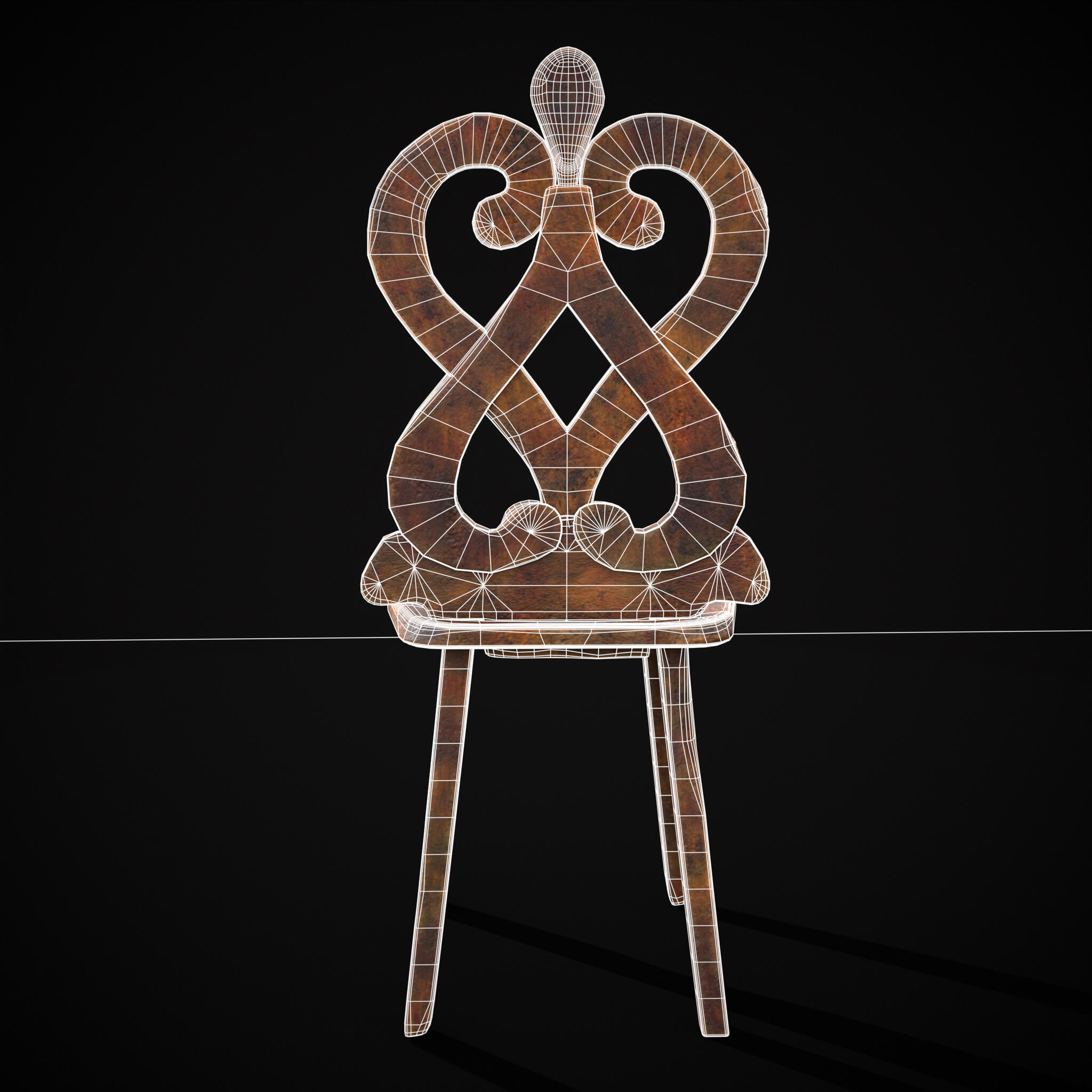 Rich Design Chair - 3D Model by Get Dead Entertainment