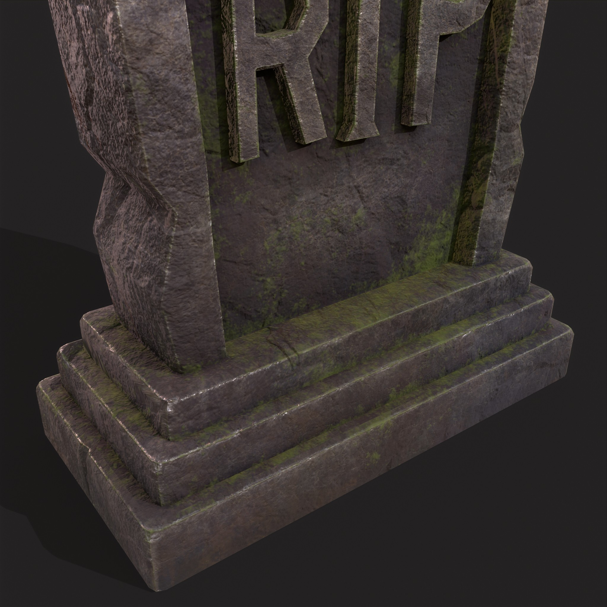 Rip Gravestone - 3D Model by Get Dead Entertainment