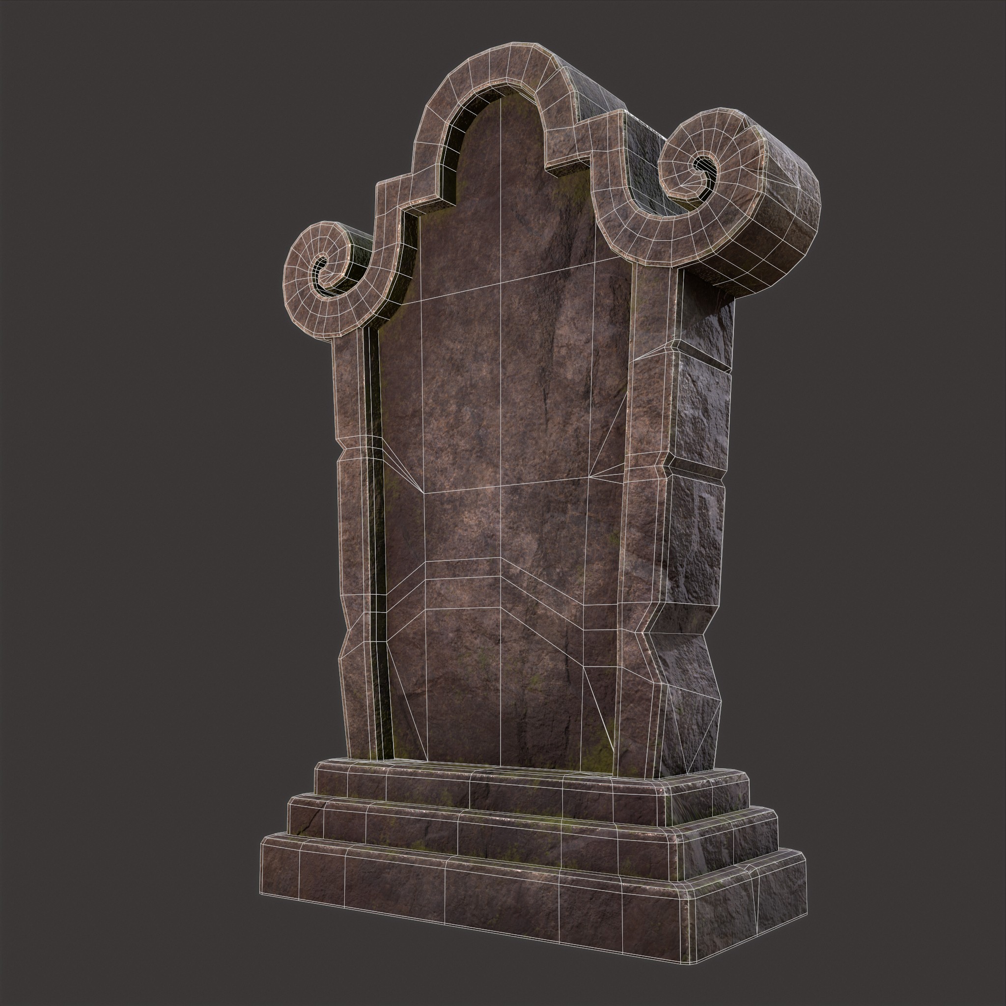 Rip Gravestone - 3D Model by Get Dead Entertainment
