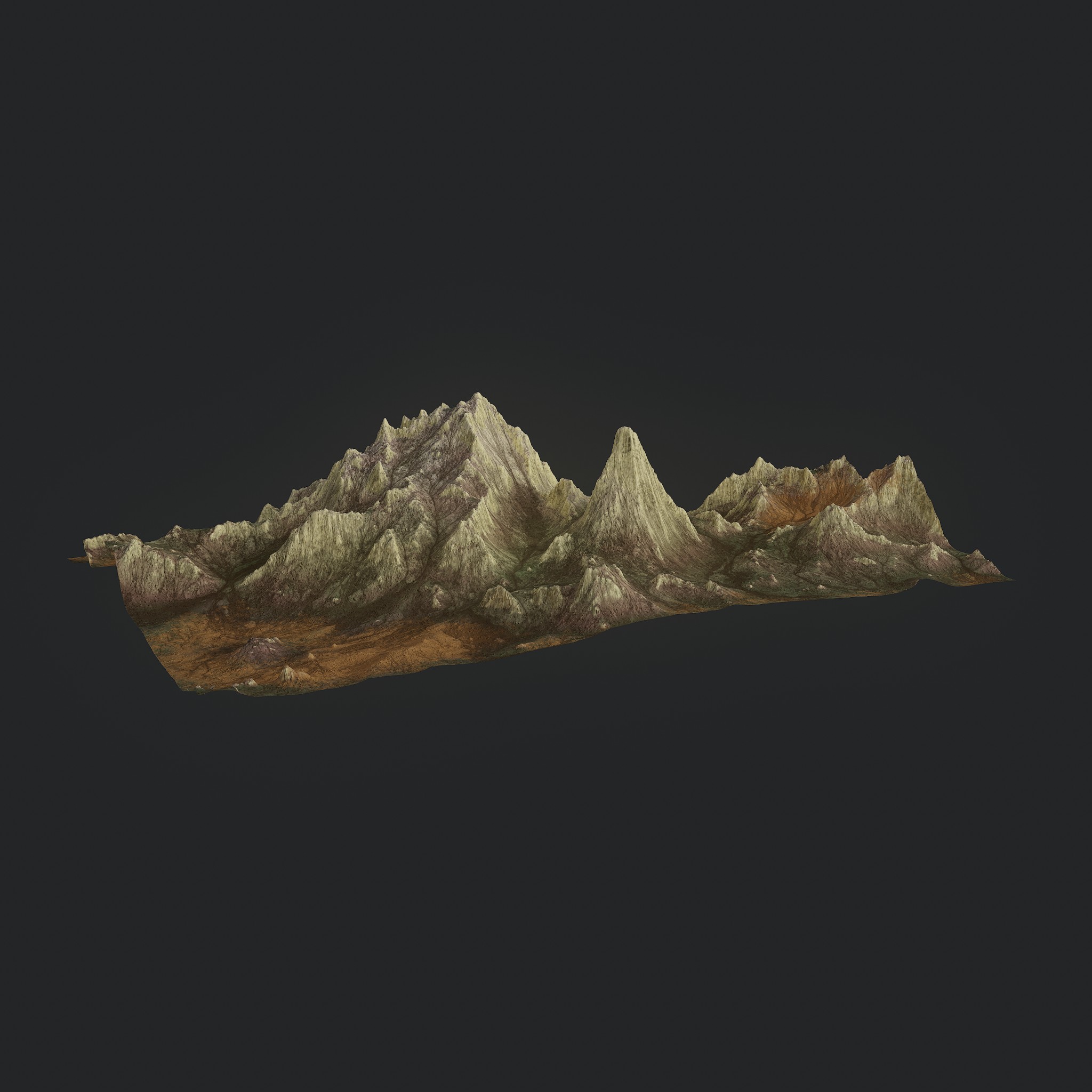 Rocky Mountains - 3D Model by Get Dead Entertainment