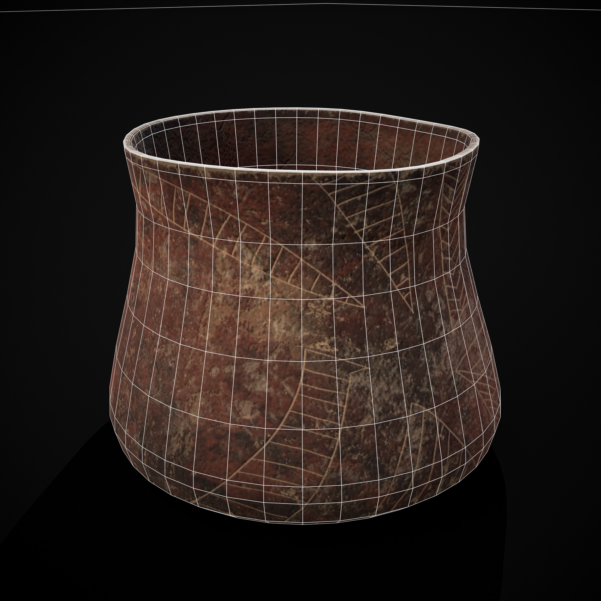 Rustic Clay Cups - 3D Model by Get Dead Entertainment