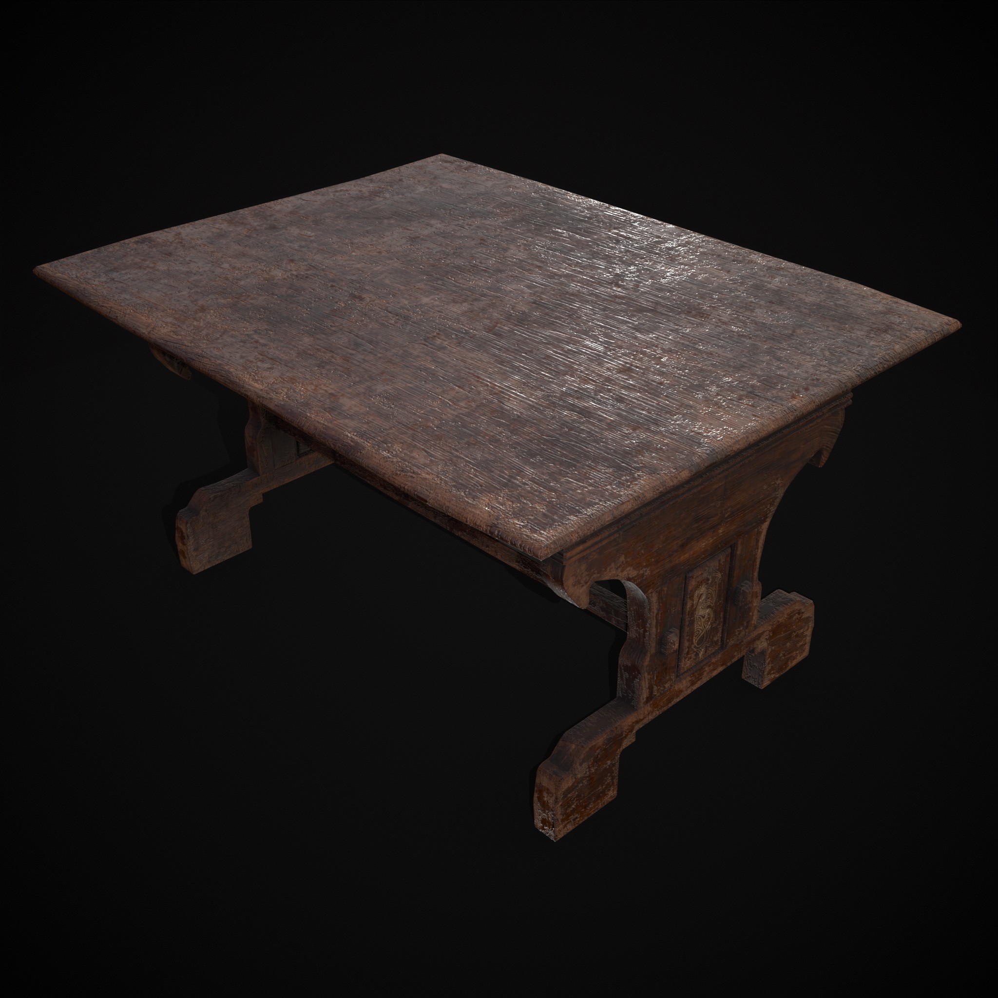 Rustic Medieval Table