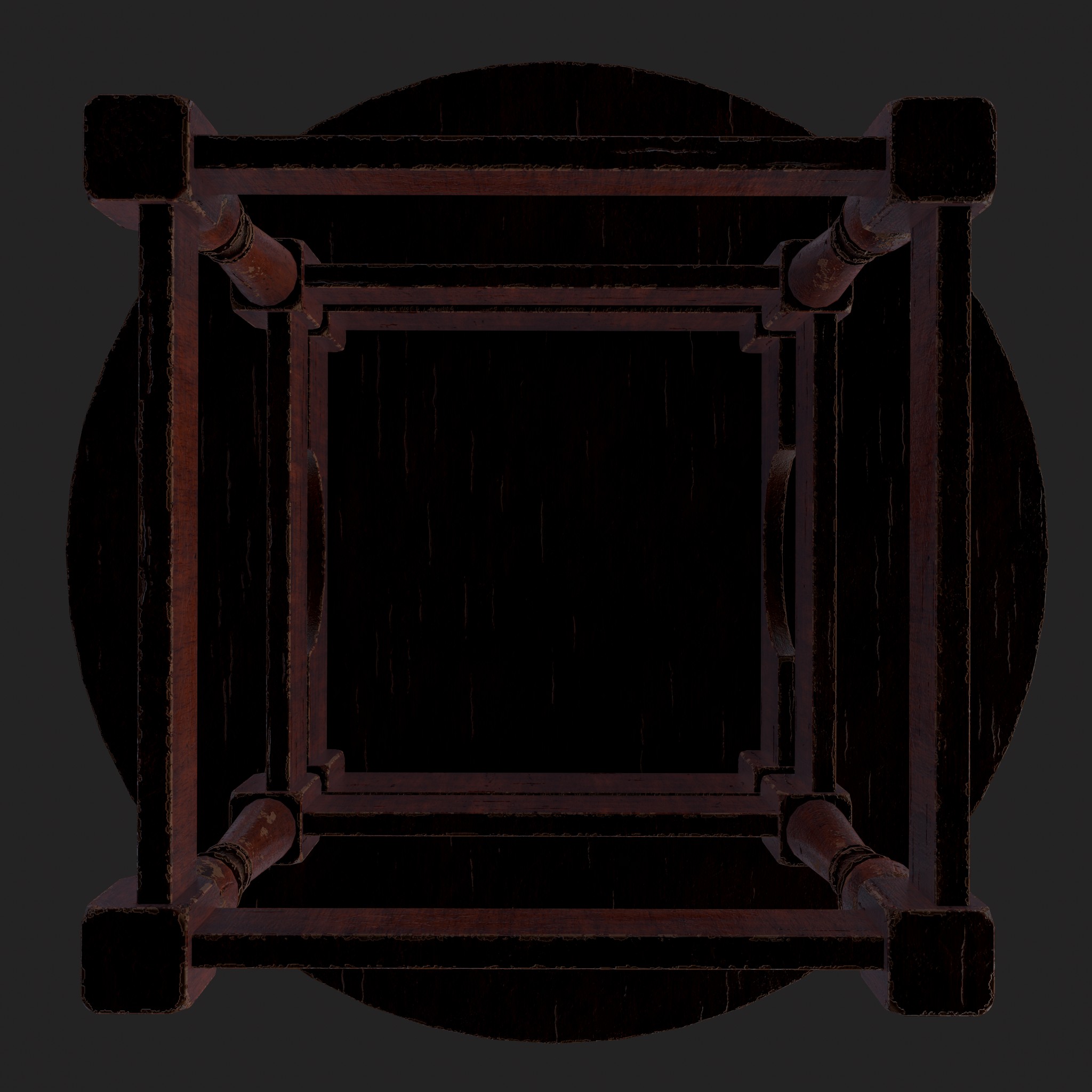 Rustic Elegant Medieval Round Table - 3D Model by Get Dead Entertainment