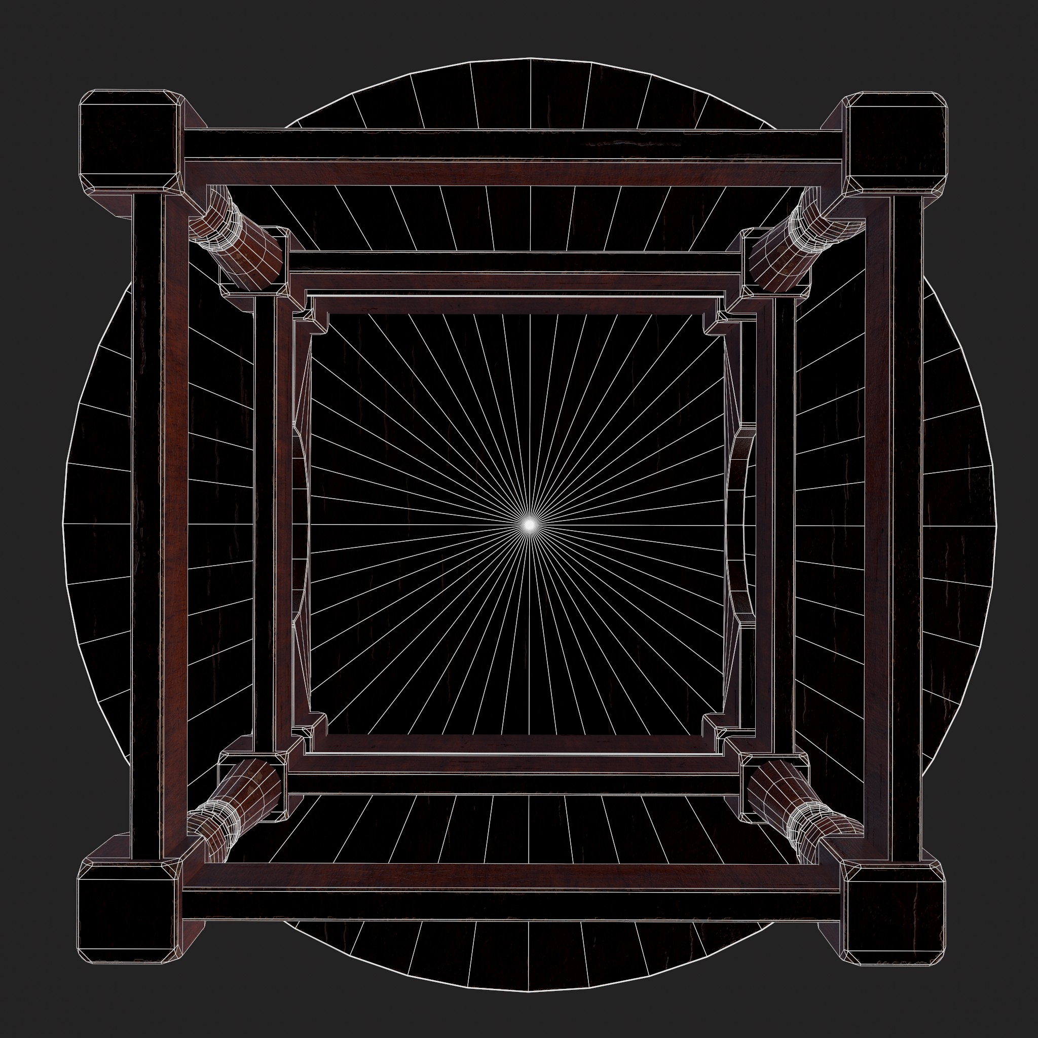 Rustic Elegant Medieval Round Table - 3D Model by Get Dead Entertainment