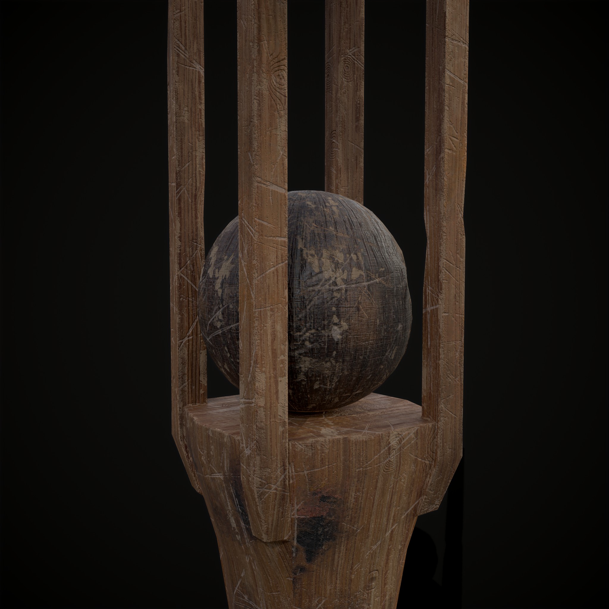 Rustic Medieval Baby Rattle Toy - 3D Model by Get Dead Entertainment