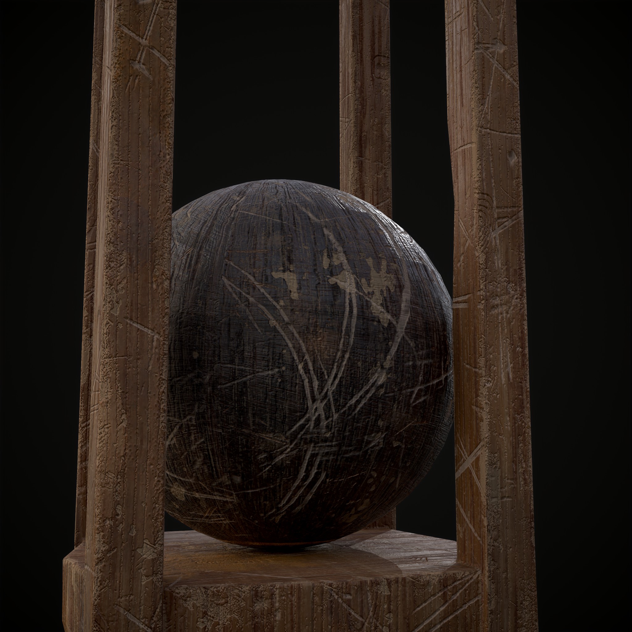 Rustic Medieval Baby Rattle Toy - 3D Model by Get Dead Entertainment