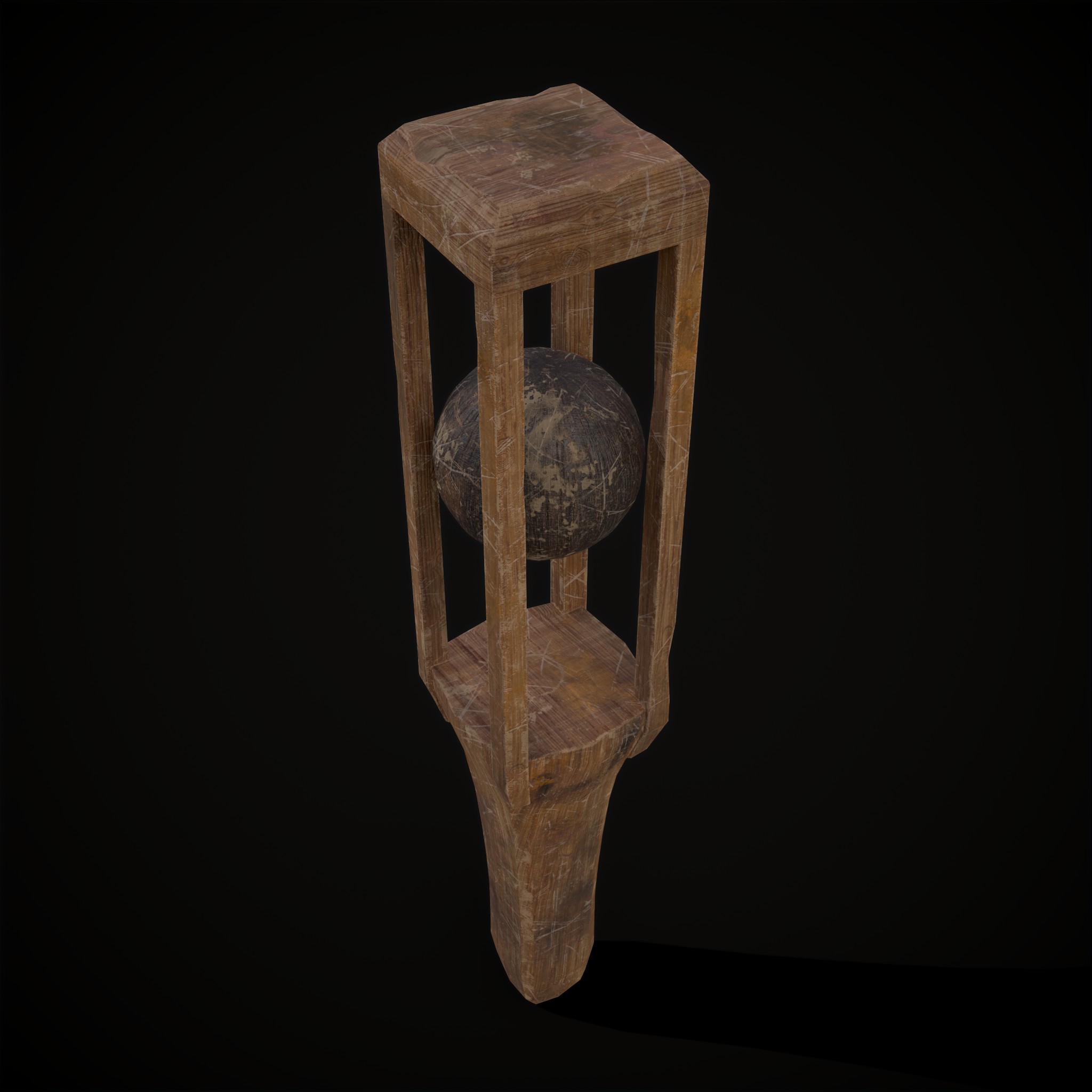 Rustic Medieval Baby Rattle Toy - 3D Model by Get Dead Entertainment