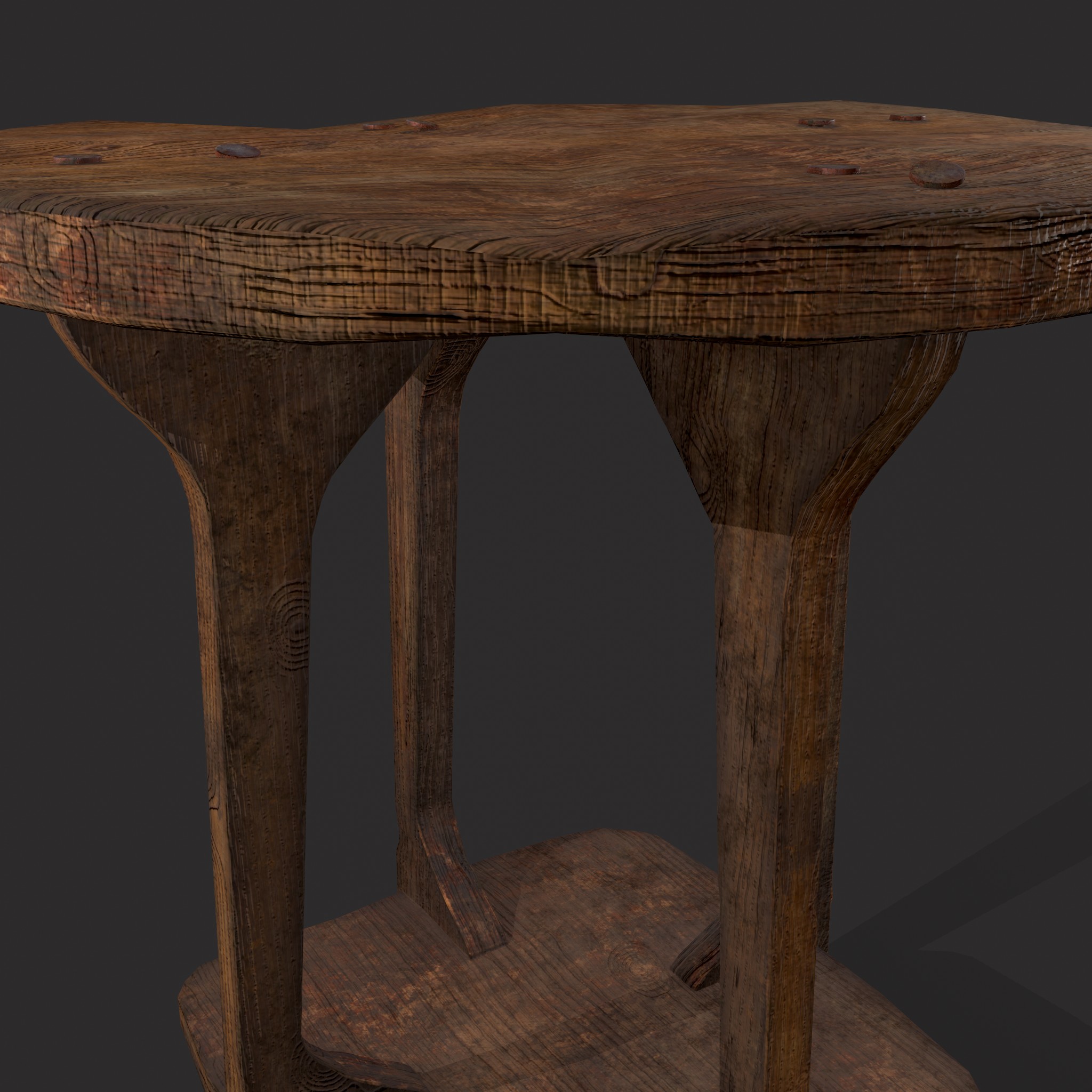 Rustic Medieval Table