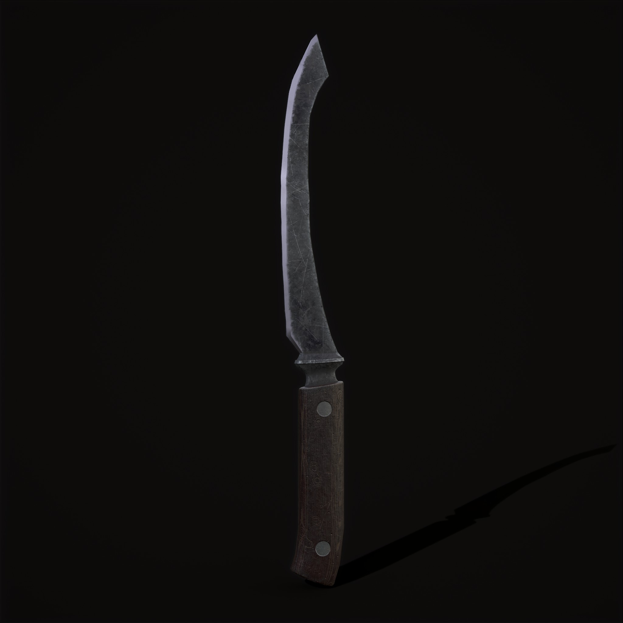 Rustic Medieval Flawed Knives - 3D Model by Get Dead Entertainment