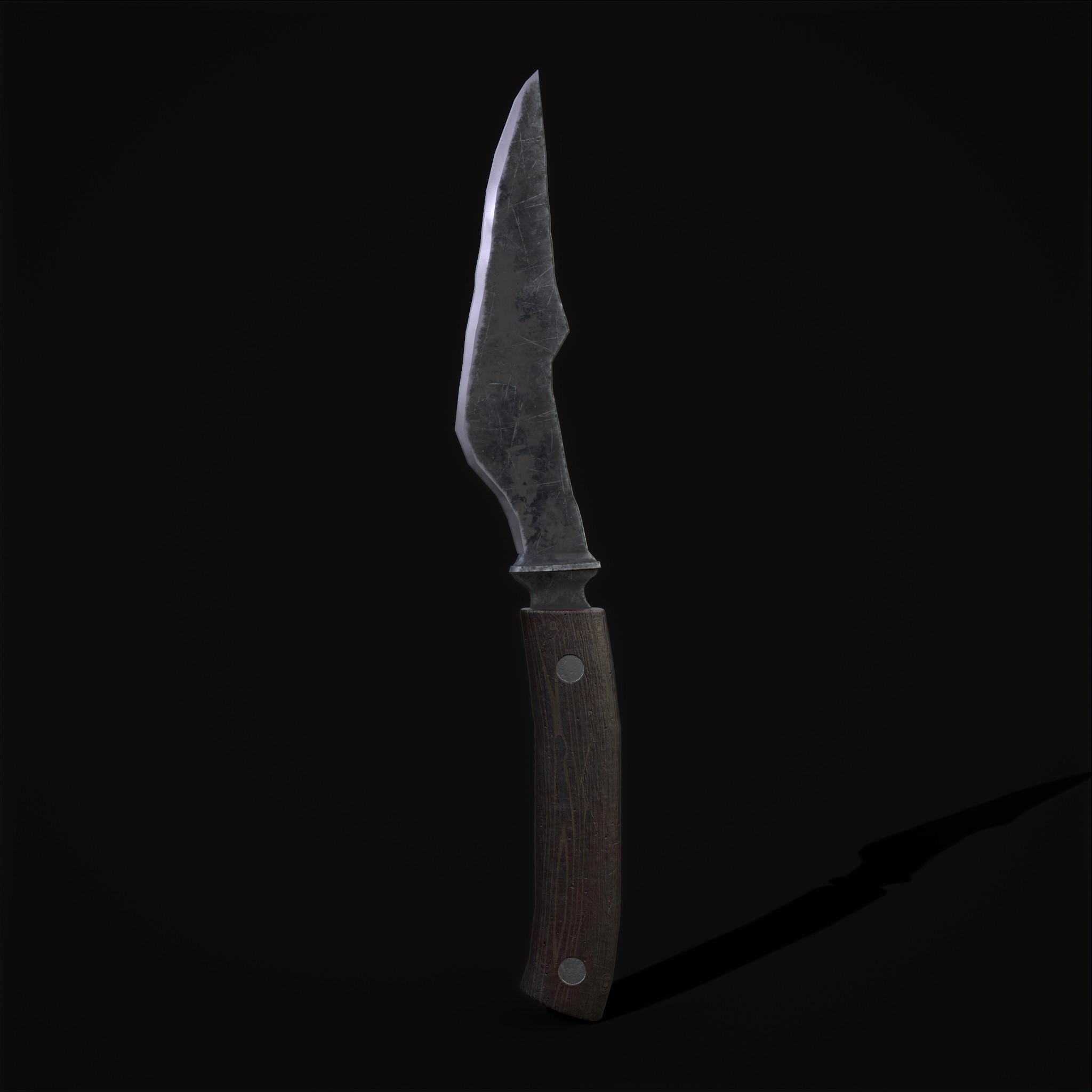Rustic Medieval Flawed Knives - 3D Model by Get Dead Entertainment