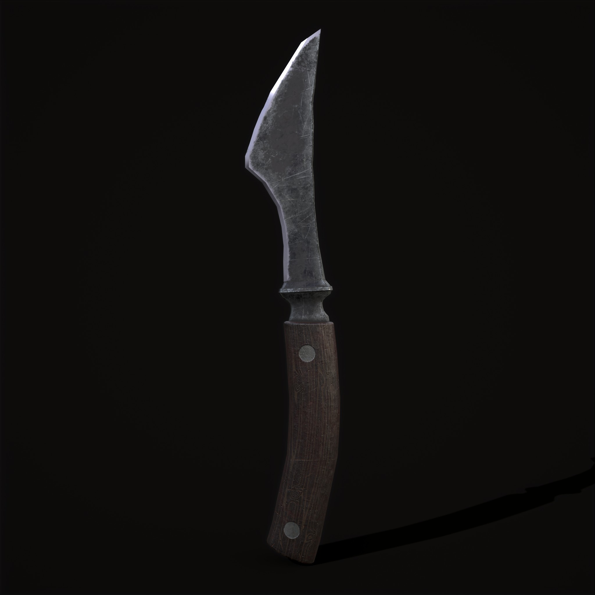Rustic Medieval Flawed Knives - 3D Model by Get Dead Entertainment