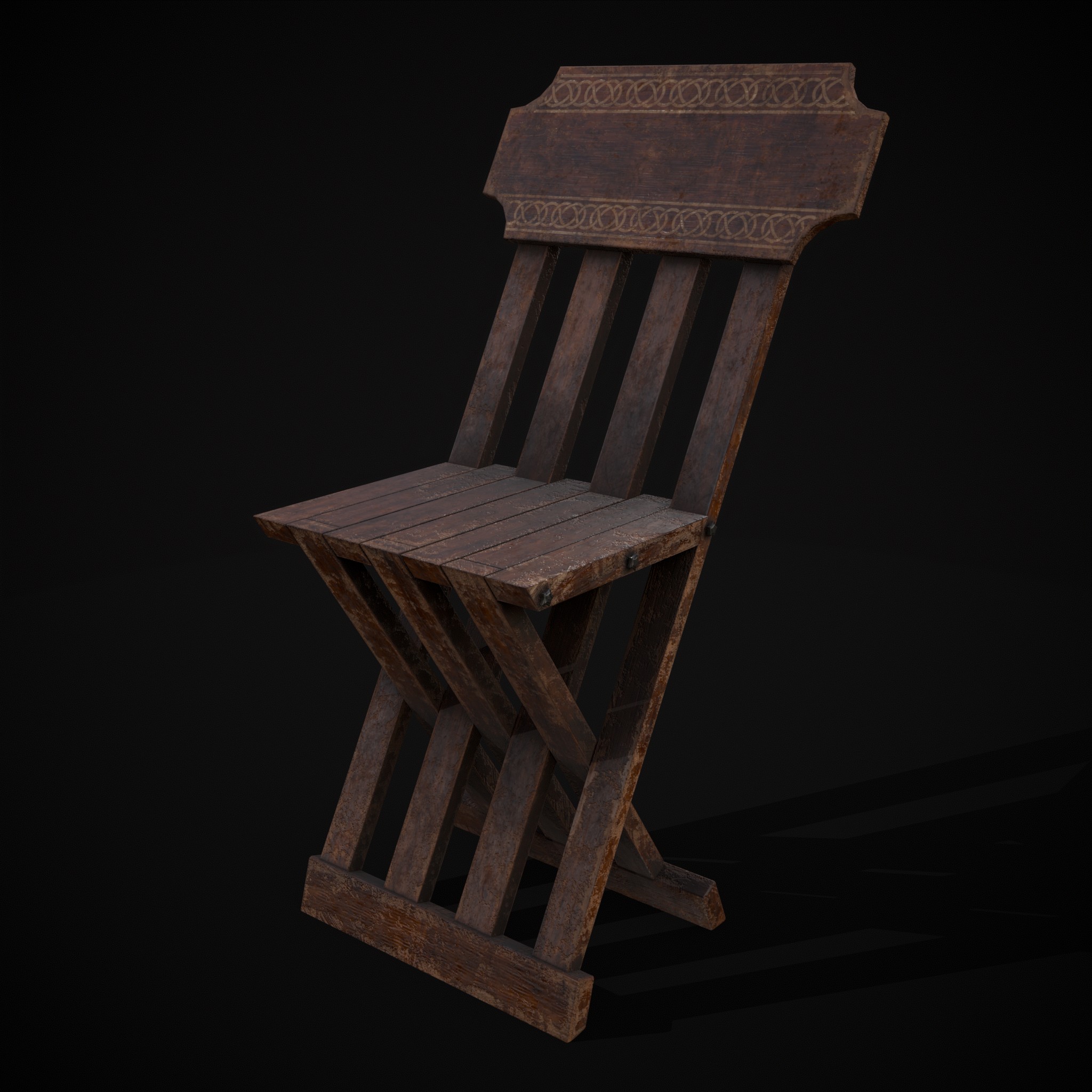 Medieval Furniture Chair