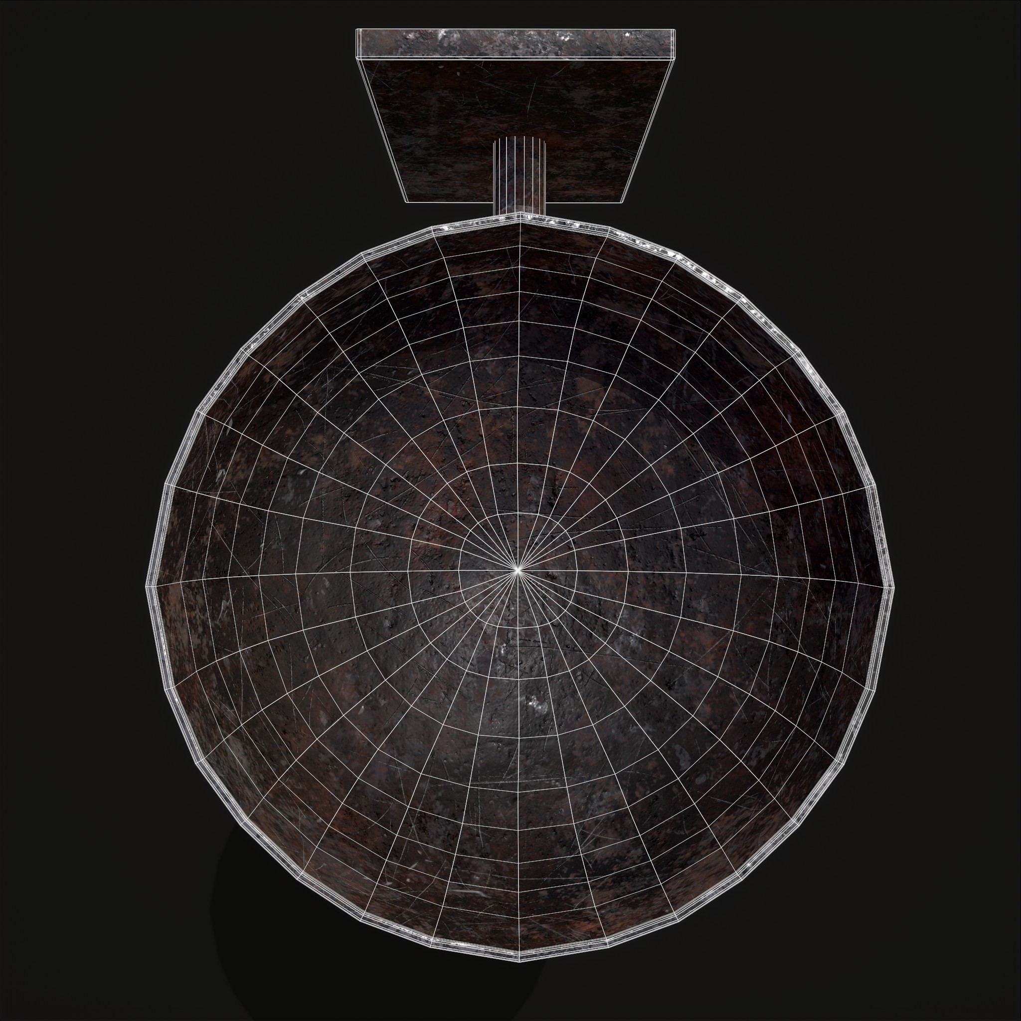 Rustic Medieval Iron Forged Torch - 3D Model by Get Dead Entertainment