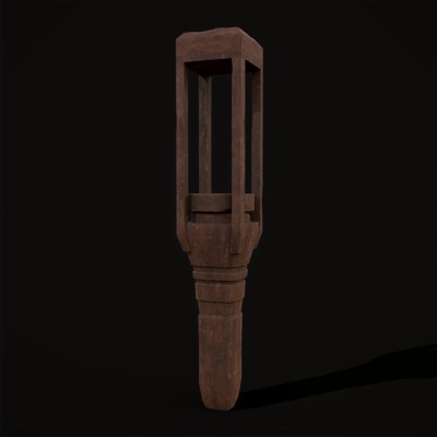 Rustic Medieval Toddler Rattle Toy - 3D Model by Get Dead Entertainment