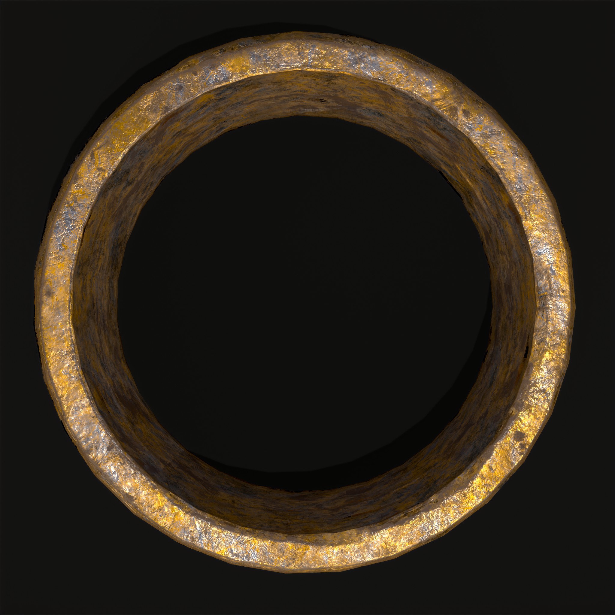 Rustic Medieval Viking Gemmed Ring - 3D Model by Get Dead Entertainment