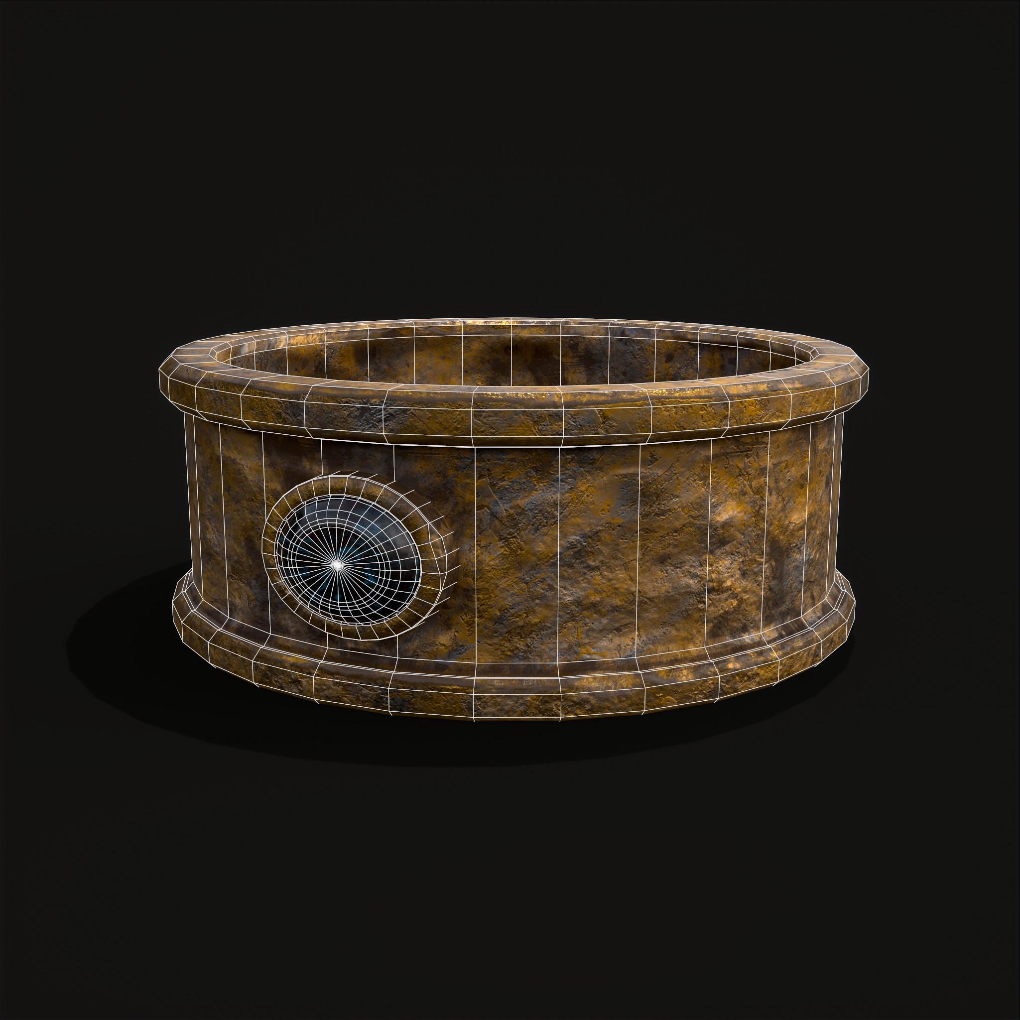 Rustic Medieval Viking Gemmed Ring - 3D Model by Get Dead Entertainment