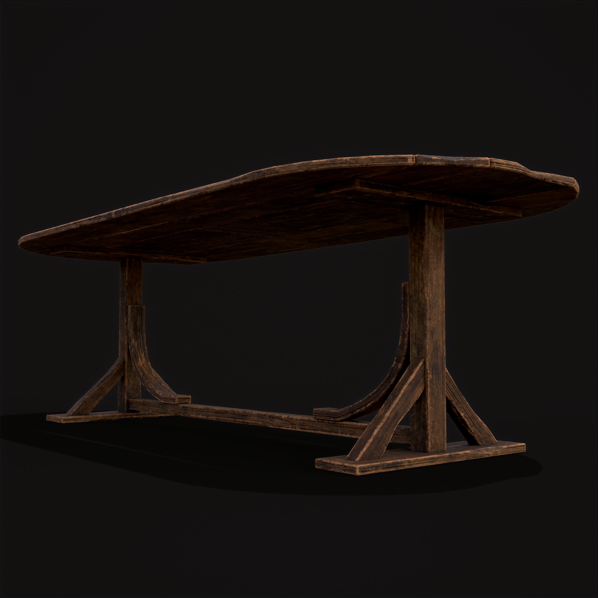 Rustic Medieval Table