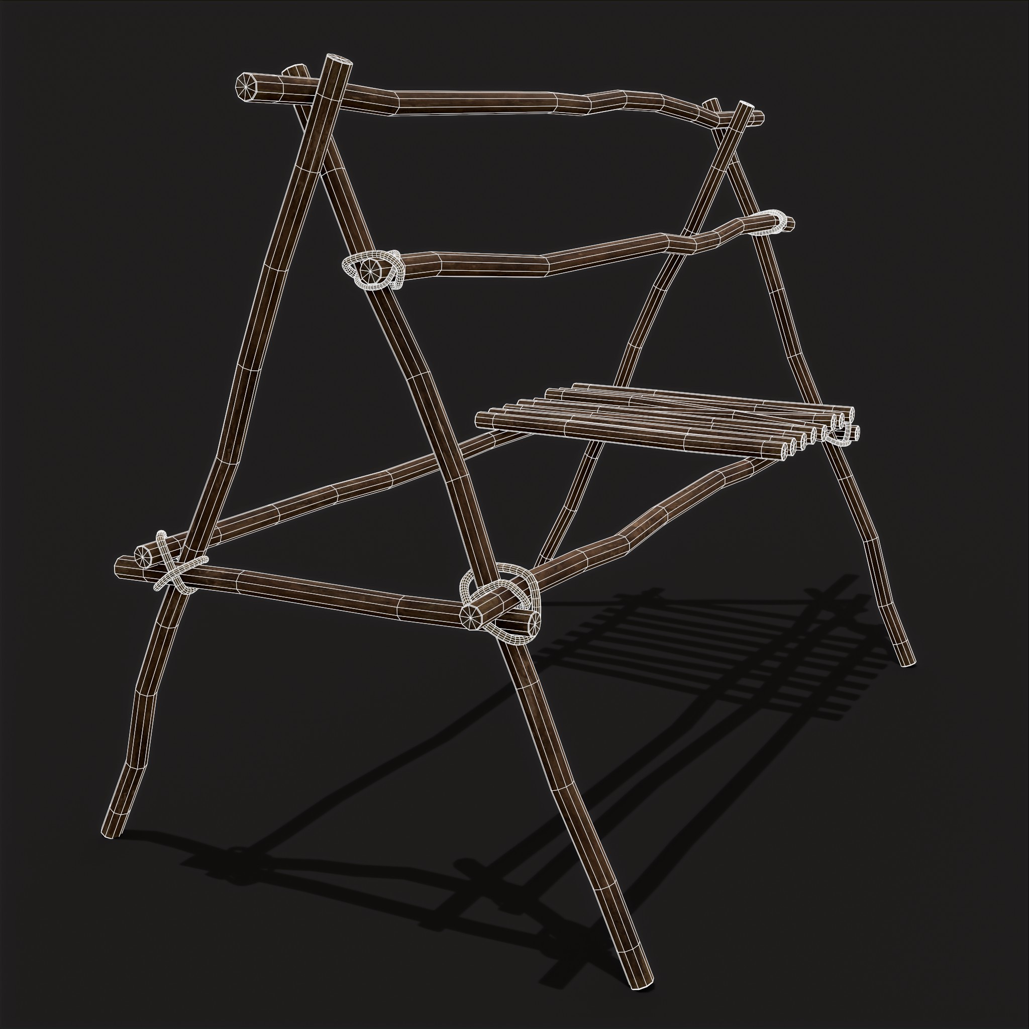 Rustic Native American Chippewa Kitchen - 3D Model by Get Dead ...