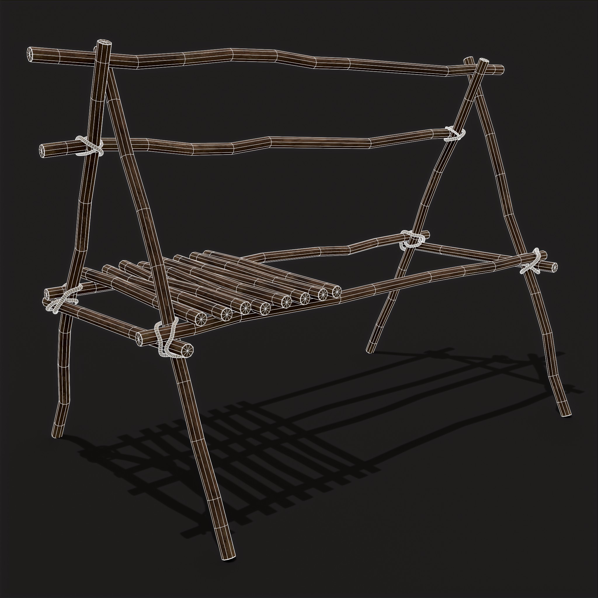 Rustic Native American Chippewa Kitchen - 3D Model by Get Dead ...