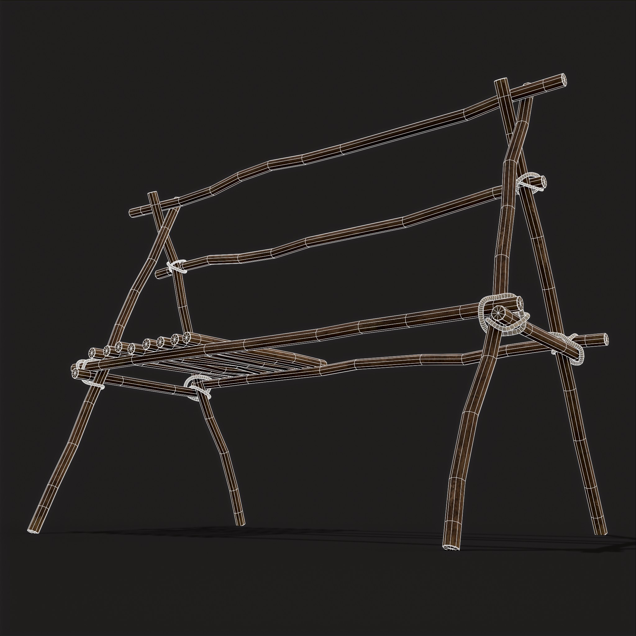 Rustic Native American Chippewa Kitchen - 3D Model by Get Dead ...