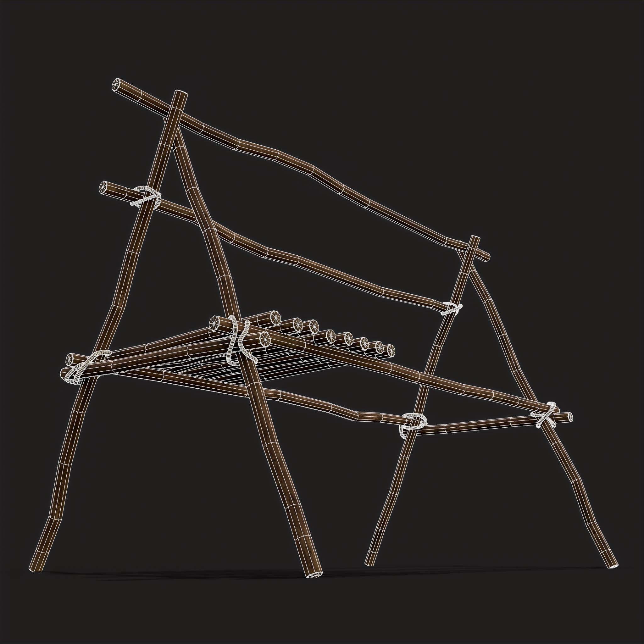 Rustic Native American Chippewa Kitchen - 3D Model by Get Dead ...