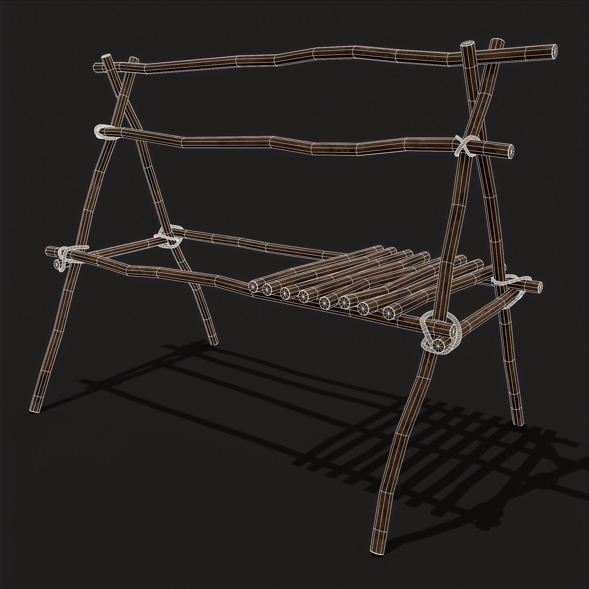 Rustic Native American Chippewa Kitchen - 3D Model by Get Dead ...