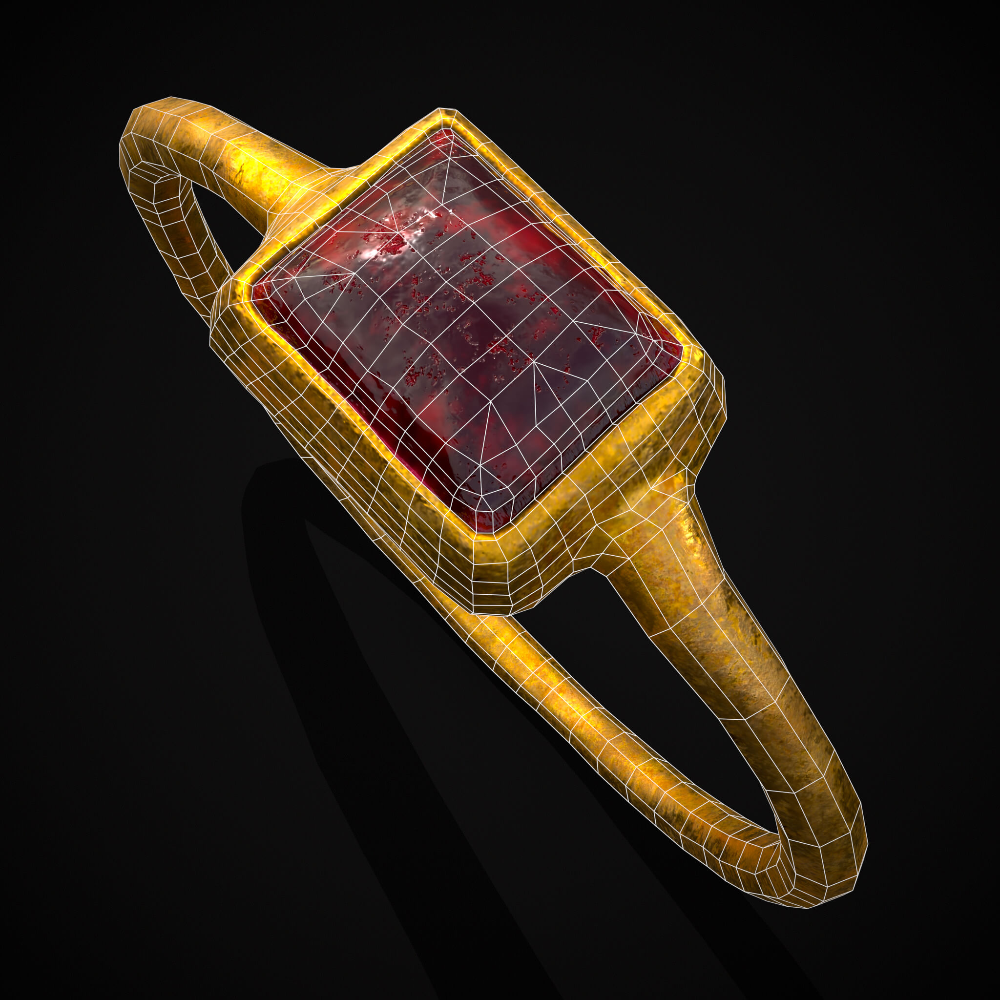 Rustic Ring Trio - 3D Model by Get Dead Entertainment