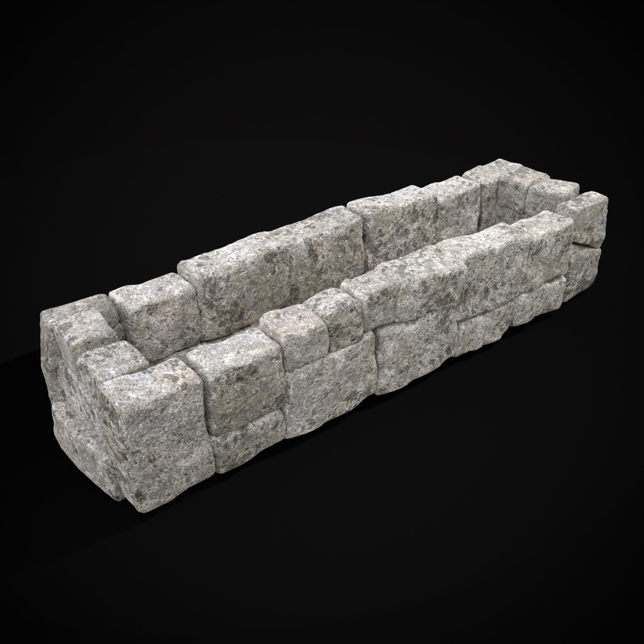 Rustic Stone Fireplace - 3D Model by Get Dead Entertainment